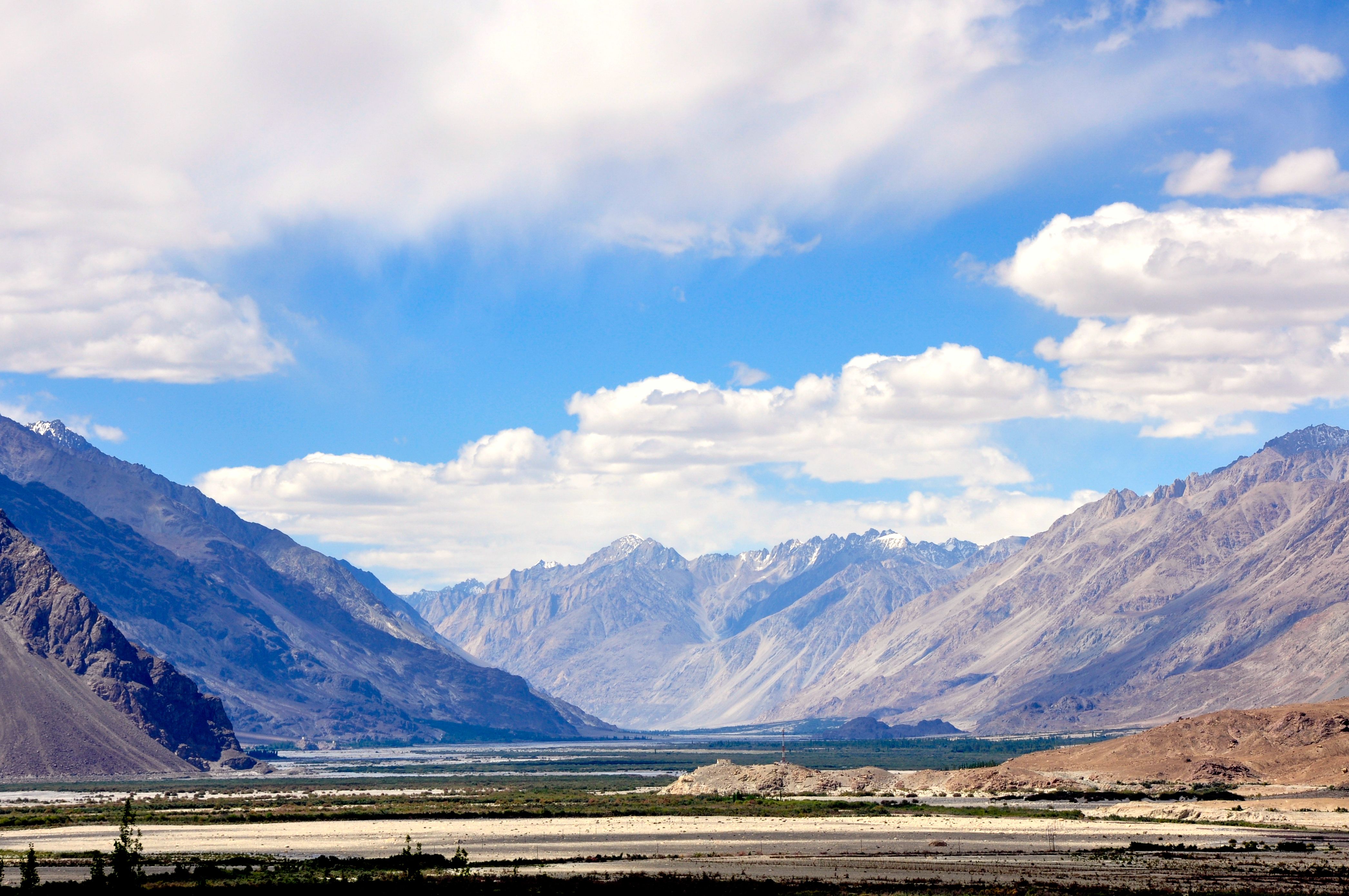 Valley Covered with Clouds · Free Stock Photo