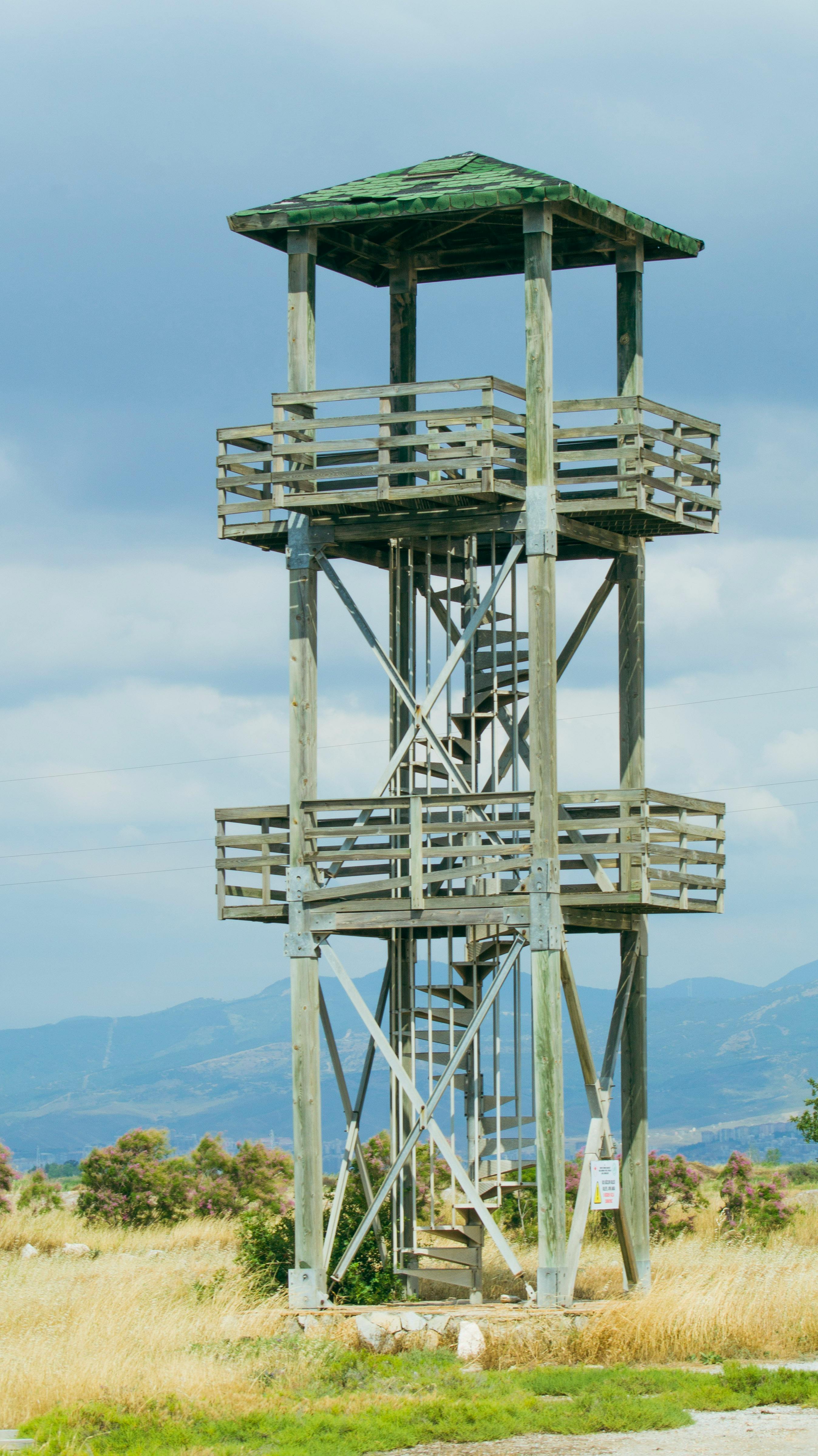 Wooden Observation Tower · Free Stock Photo