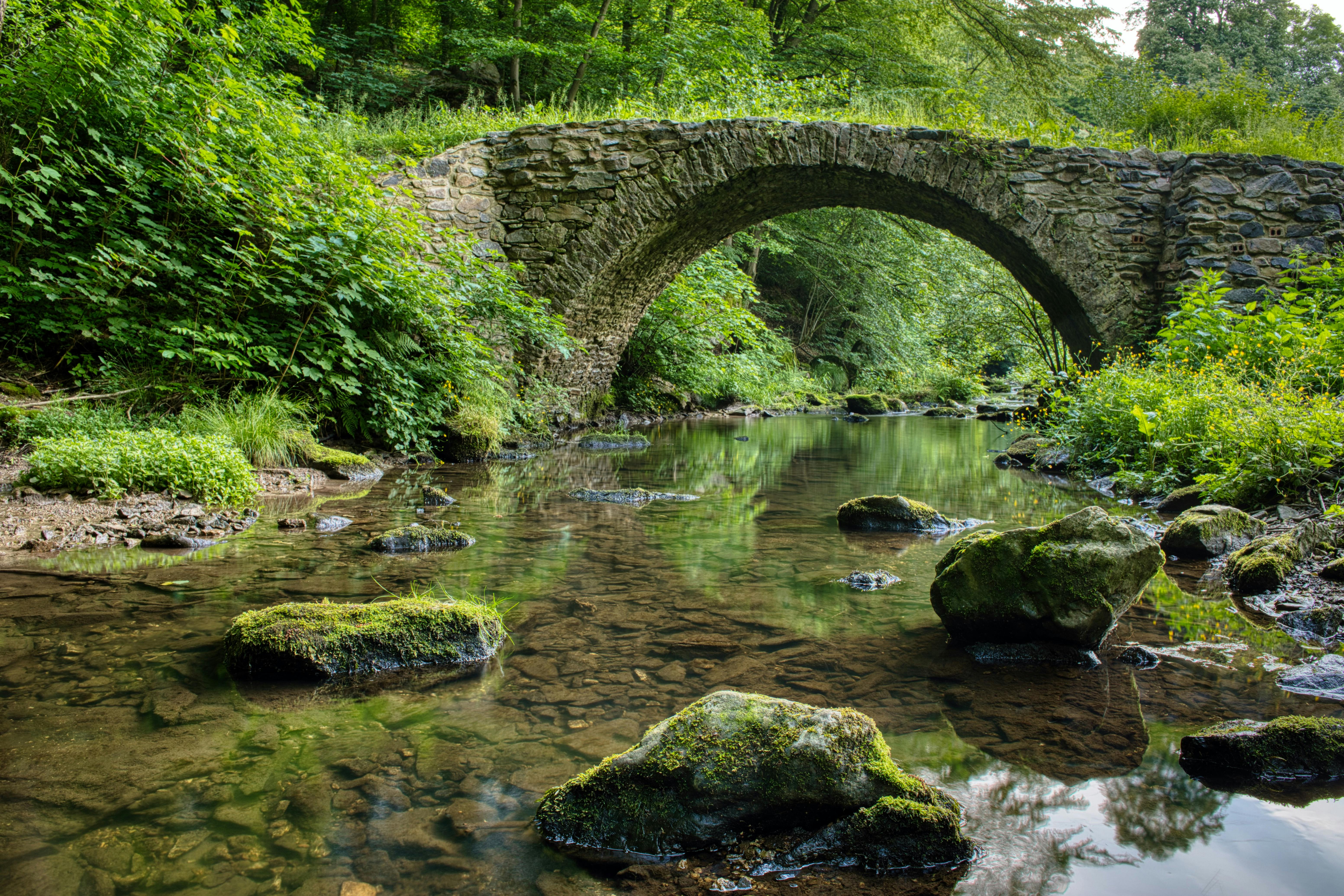 Scenic Stone Bridge in Czech Republic · Free Stock Photo