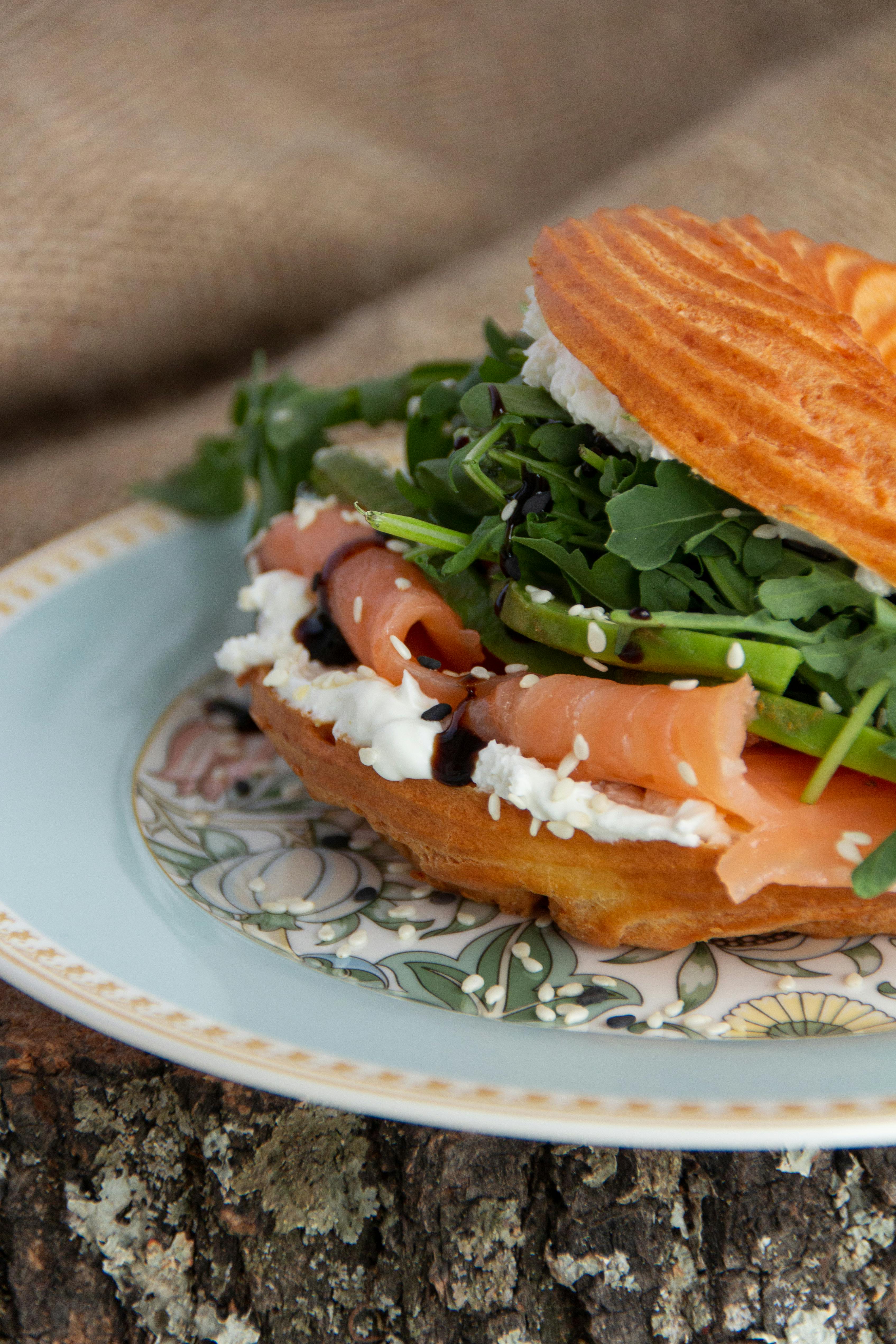 Close up of a Bagel · Free Stock Photo