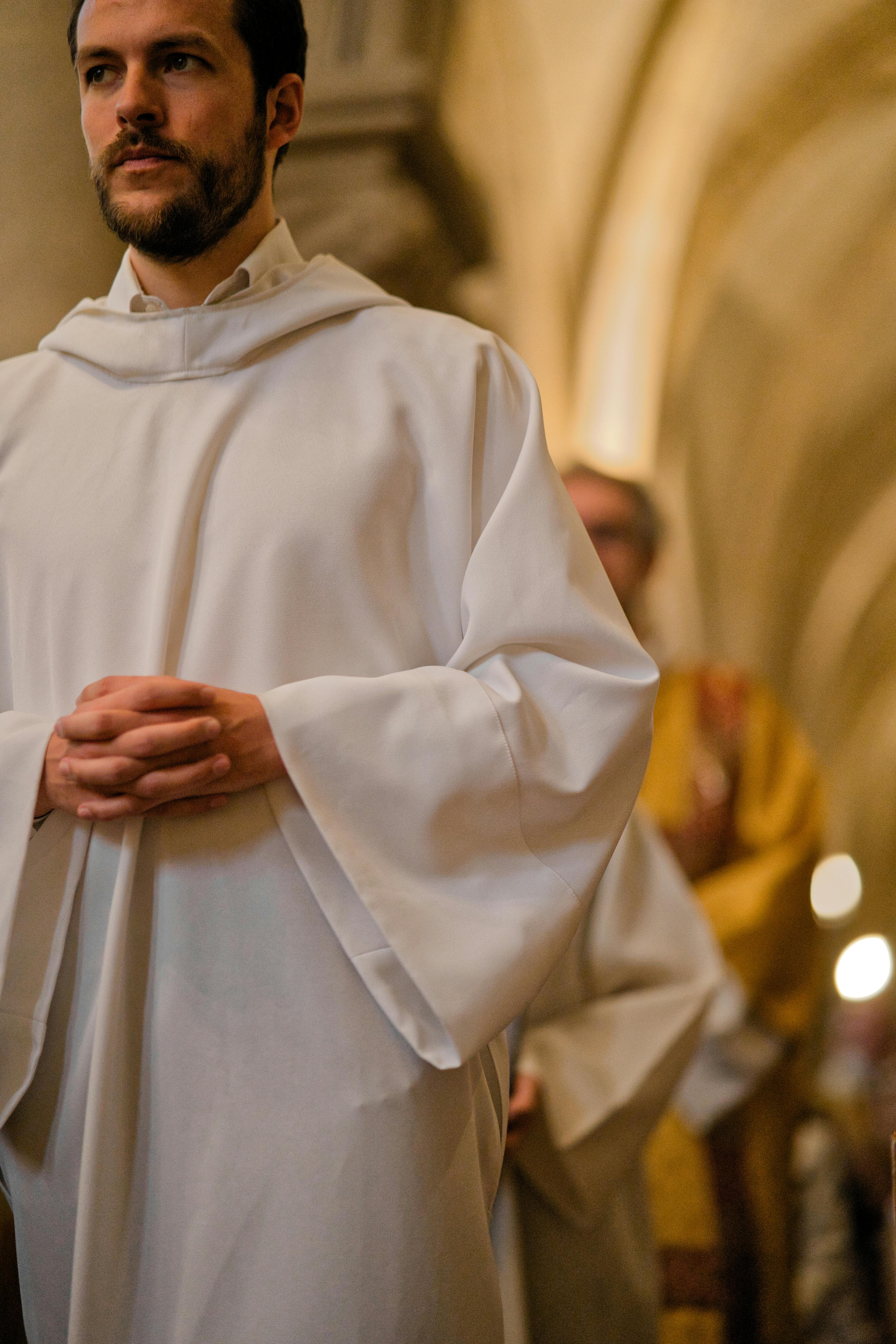 Priest in Church · Free Stock Photo