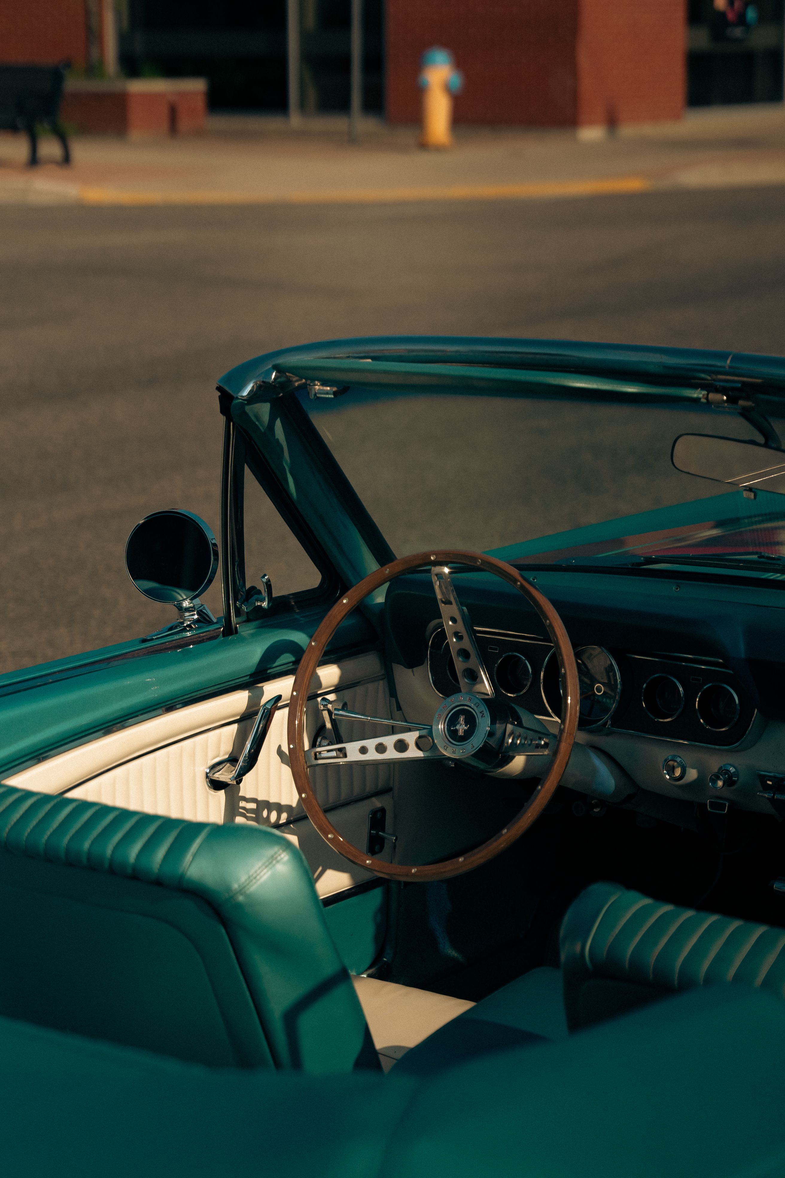 Close-up of a Yellow Vintage Car Bumper · Free Stock Photo