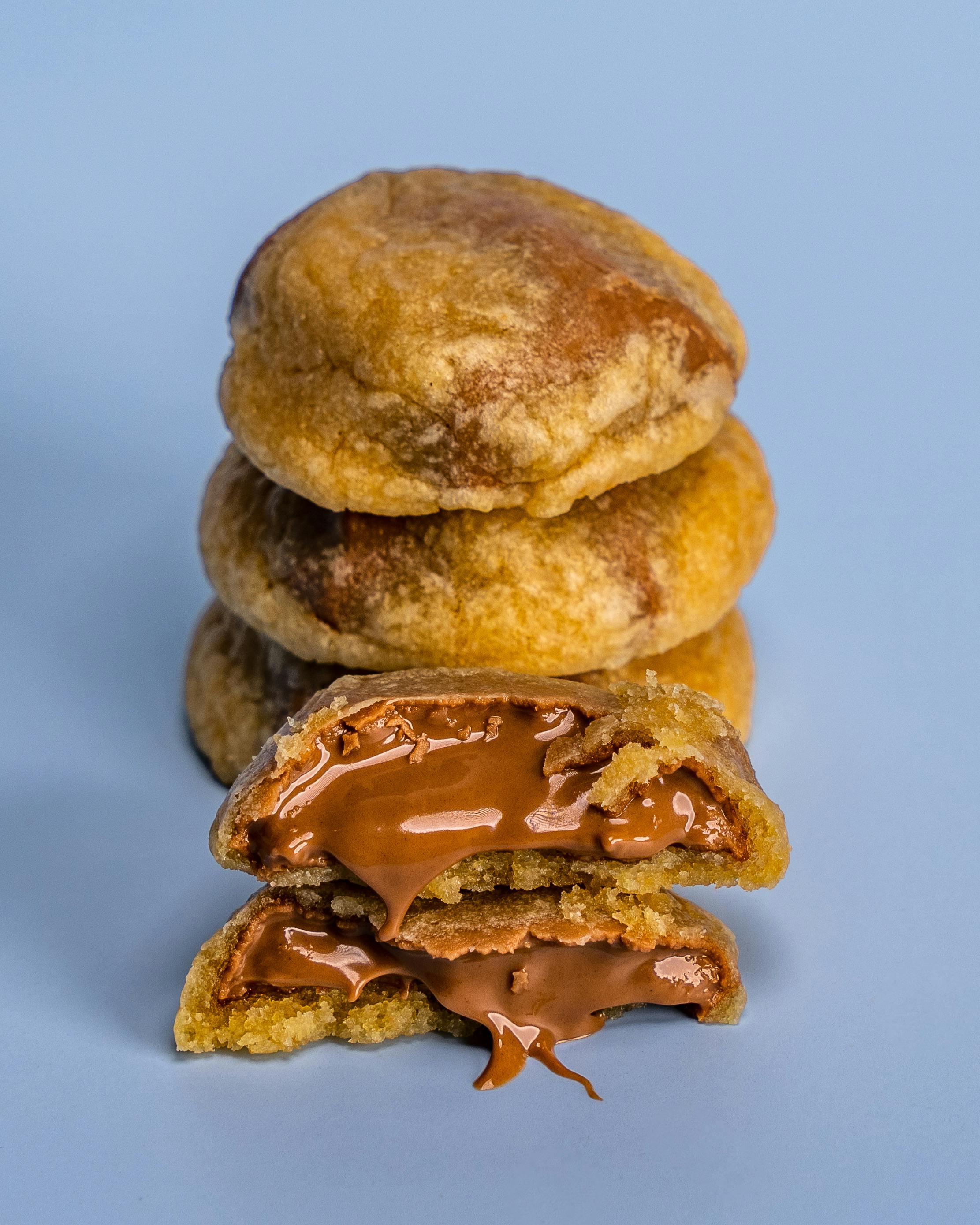 Close up of Stacked Cookies · Free Stock Photo