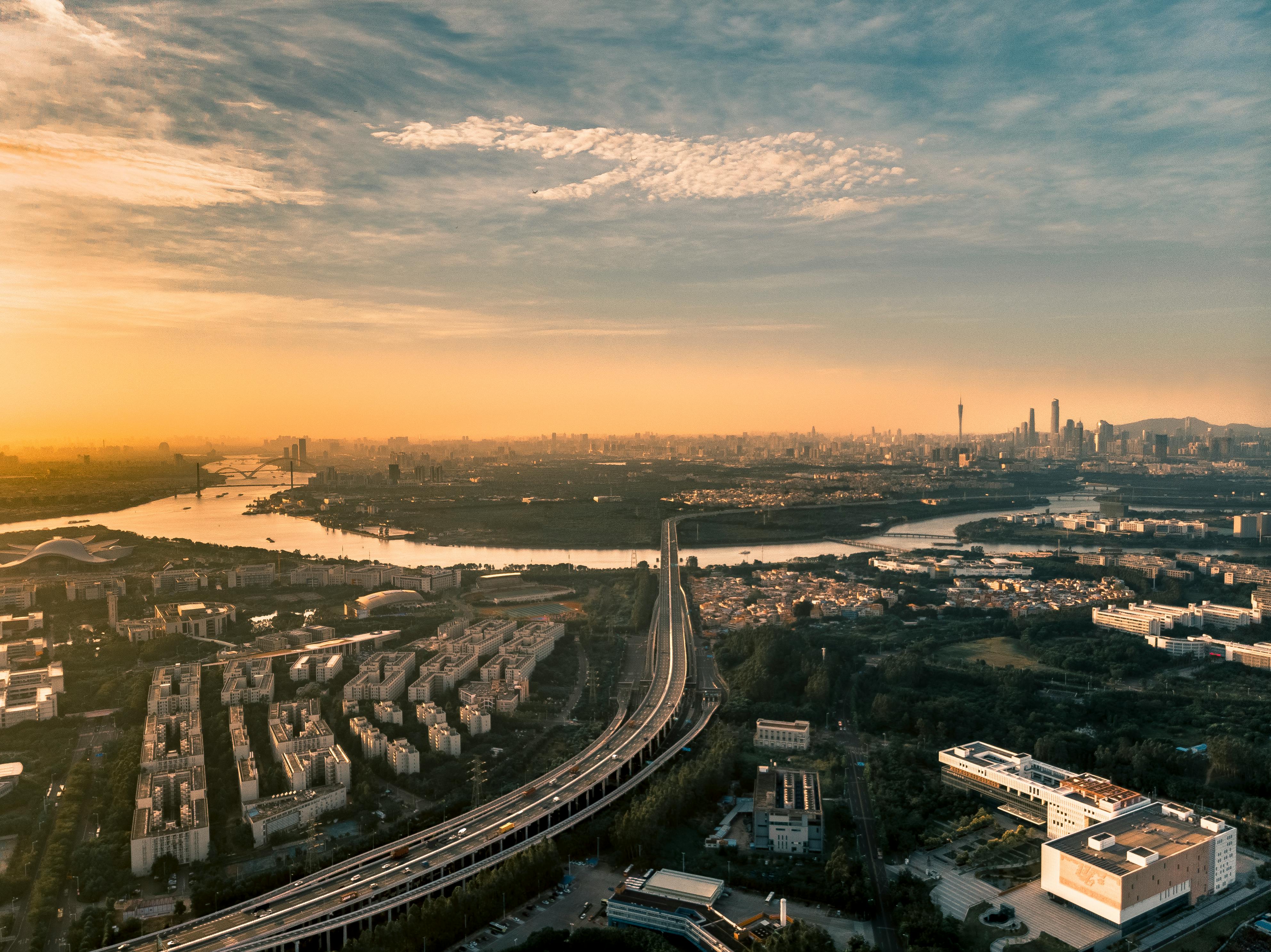 Aerial View Of Expressway · Free Stock Photo