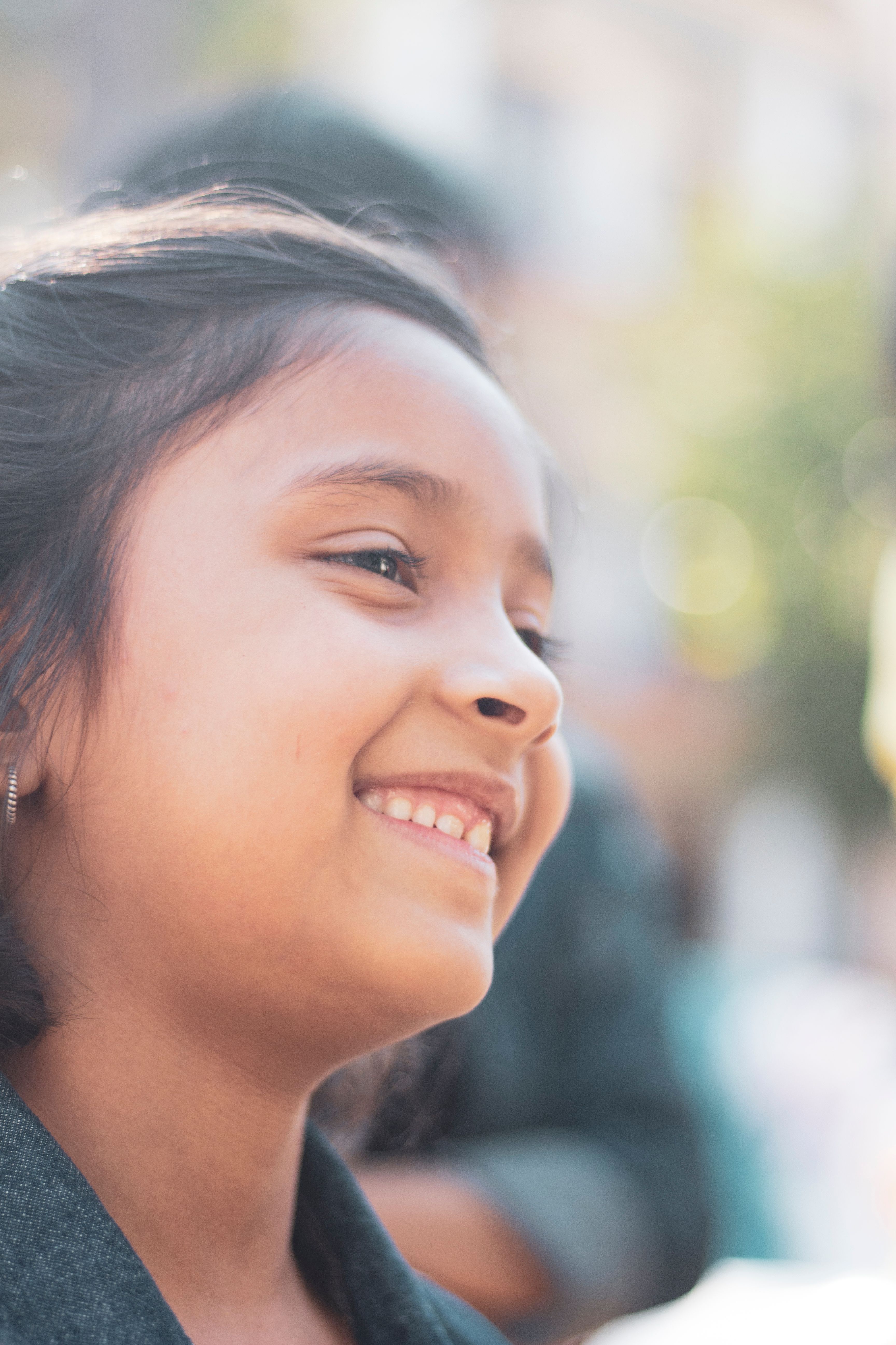Portrait of Laughing Kid · Free Stock Photo