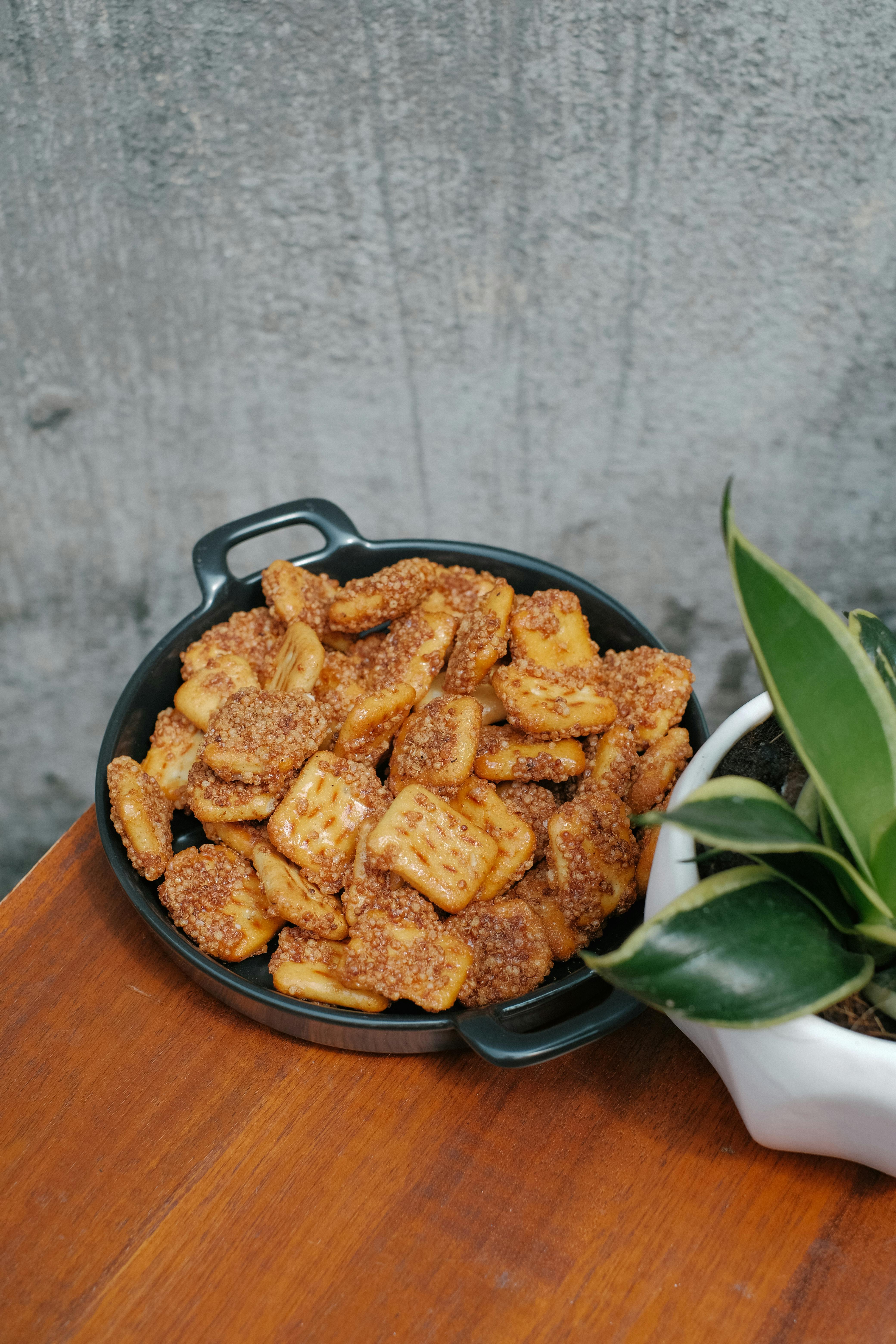 Food on Pan on Table · Free Stock Photo