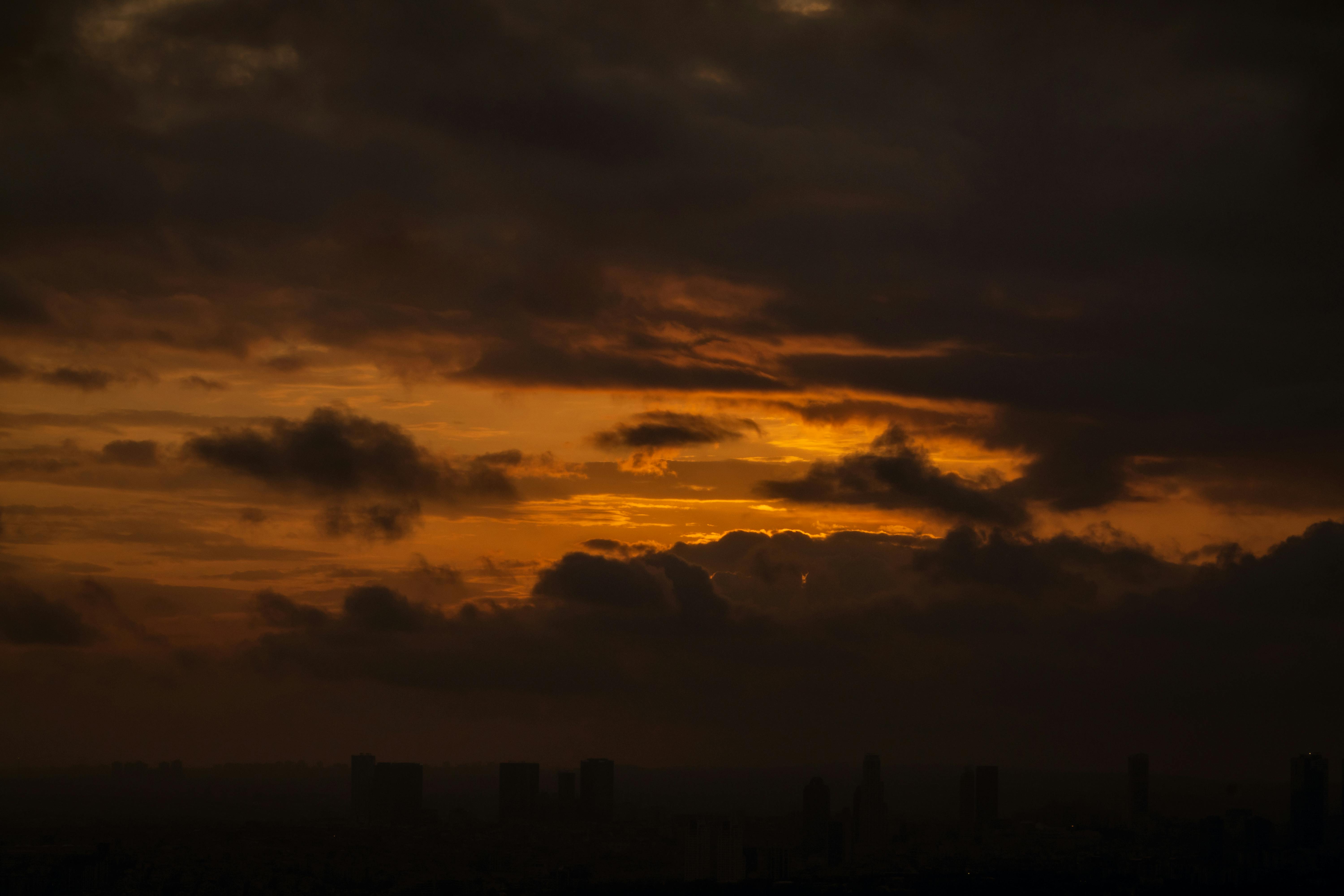 Clouds on Sky at Sunset · Free Stock Photo