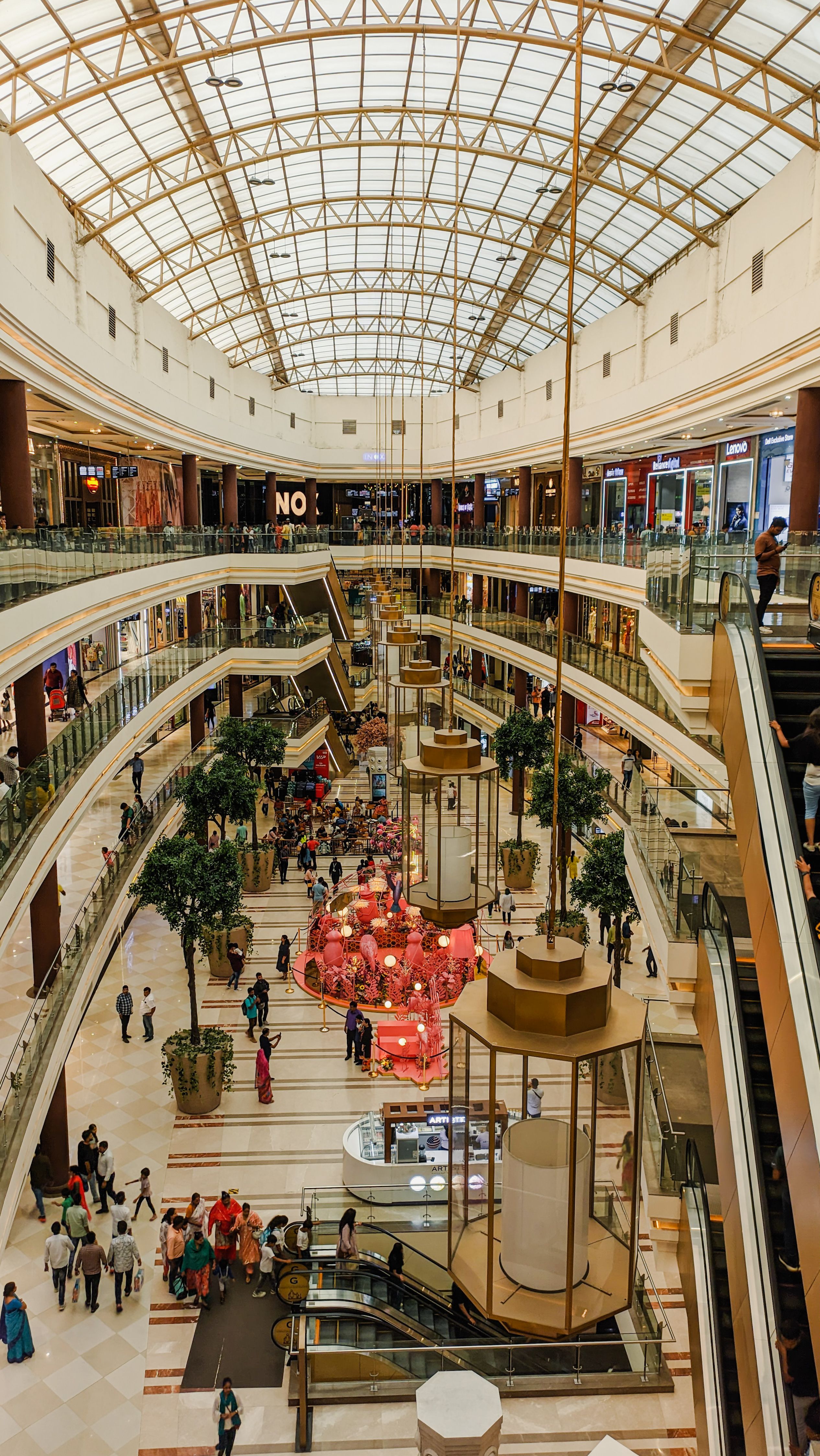 Interior of a Shopping Mall · Free Stock Photo