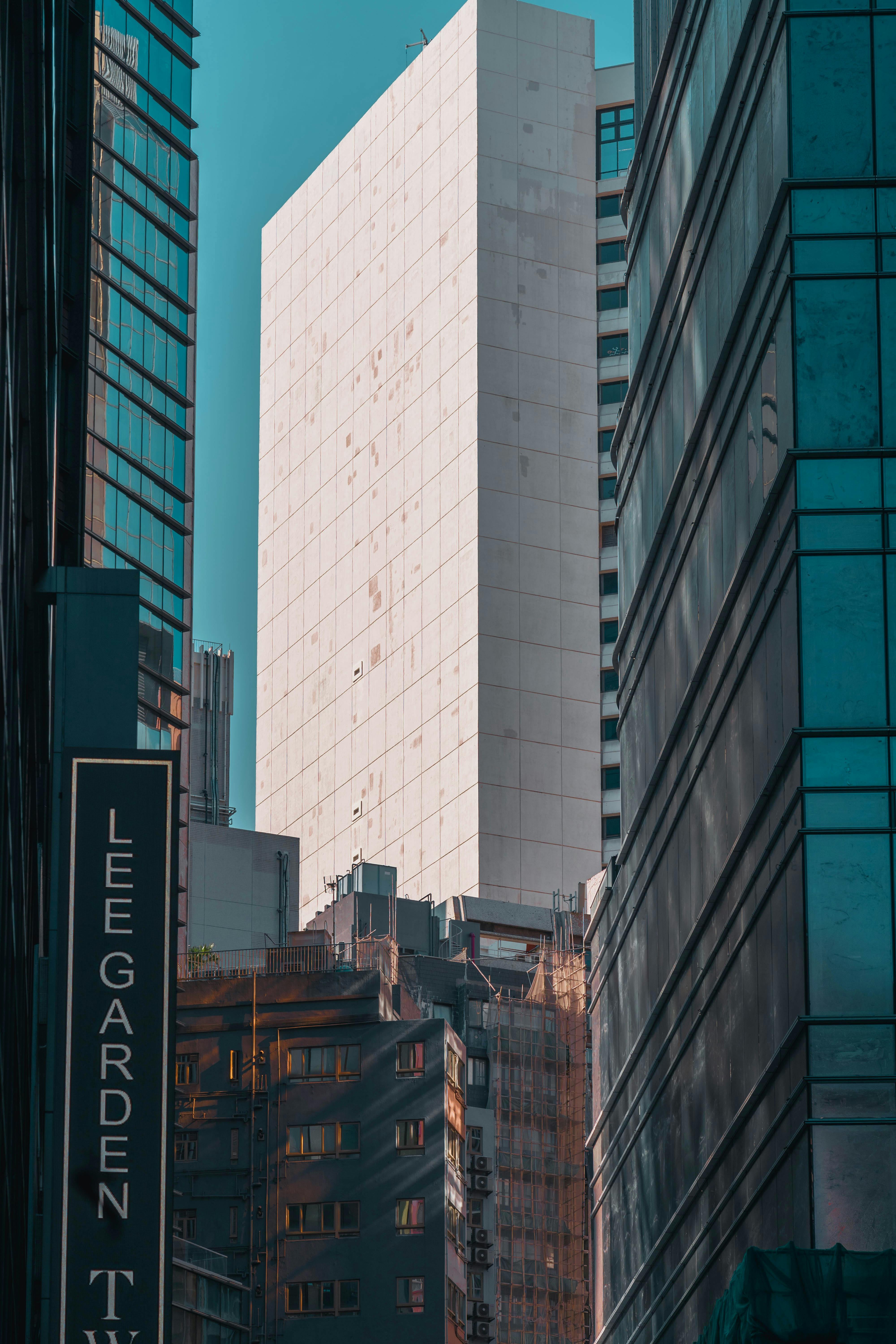 Aerial View of City Buildings · Free Stock Photo