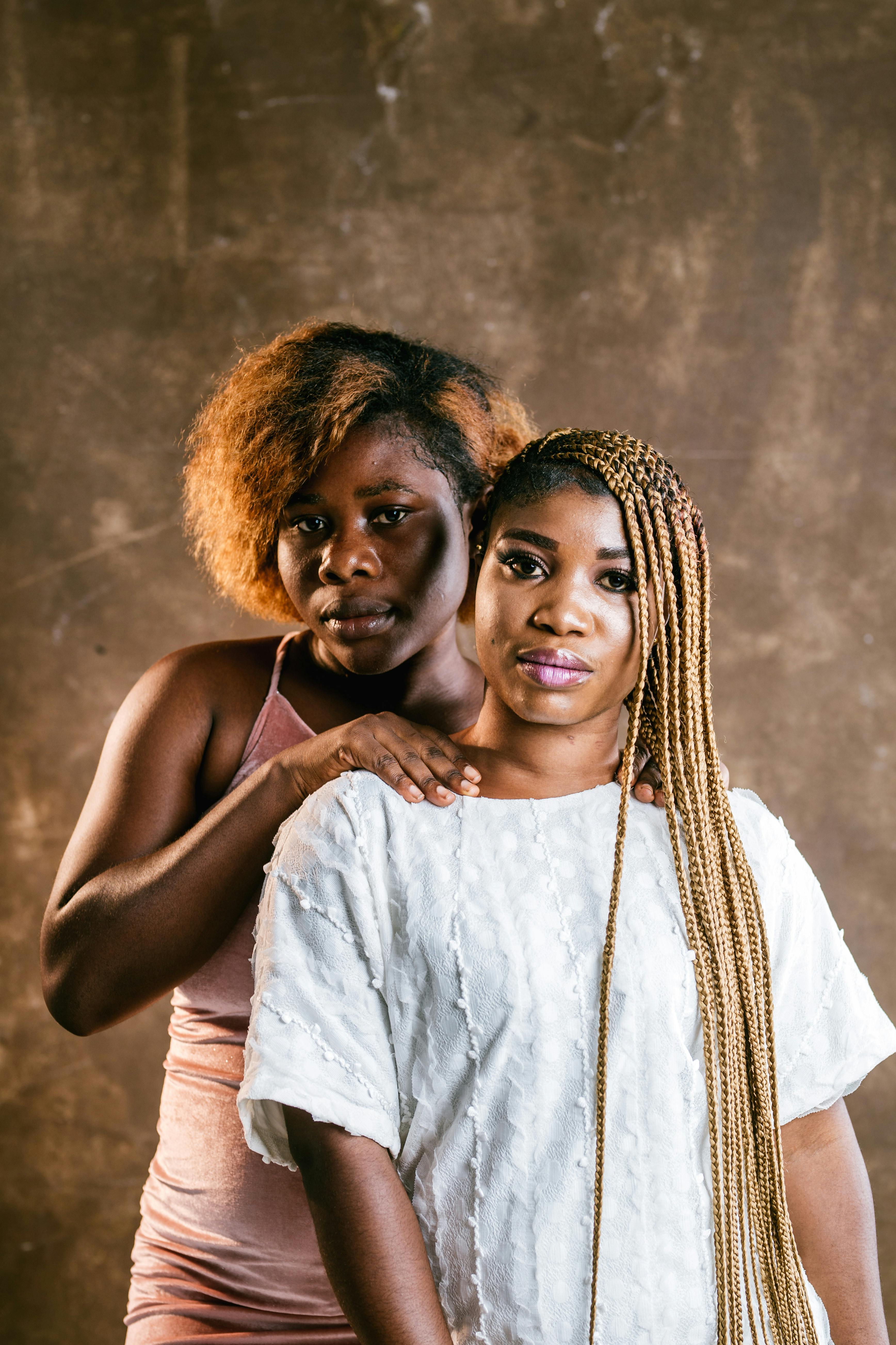 Portrait of Two African Women · Free Stock Photo