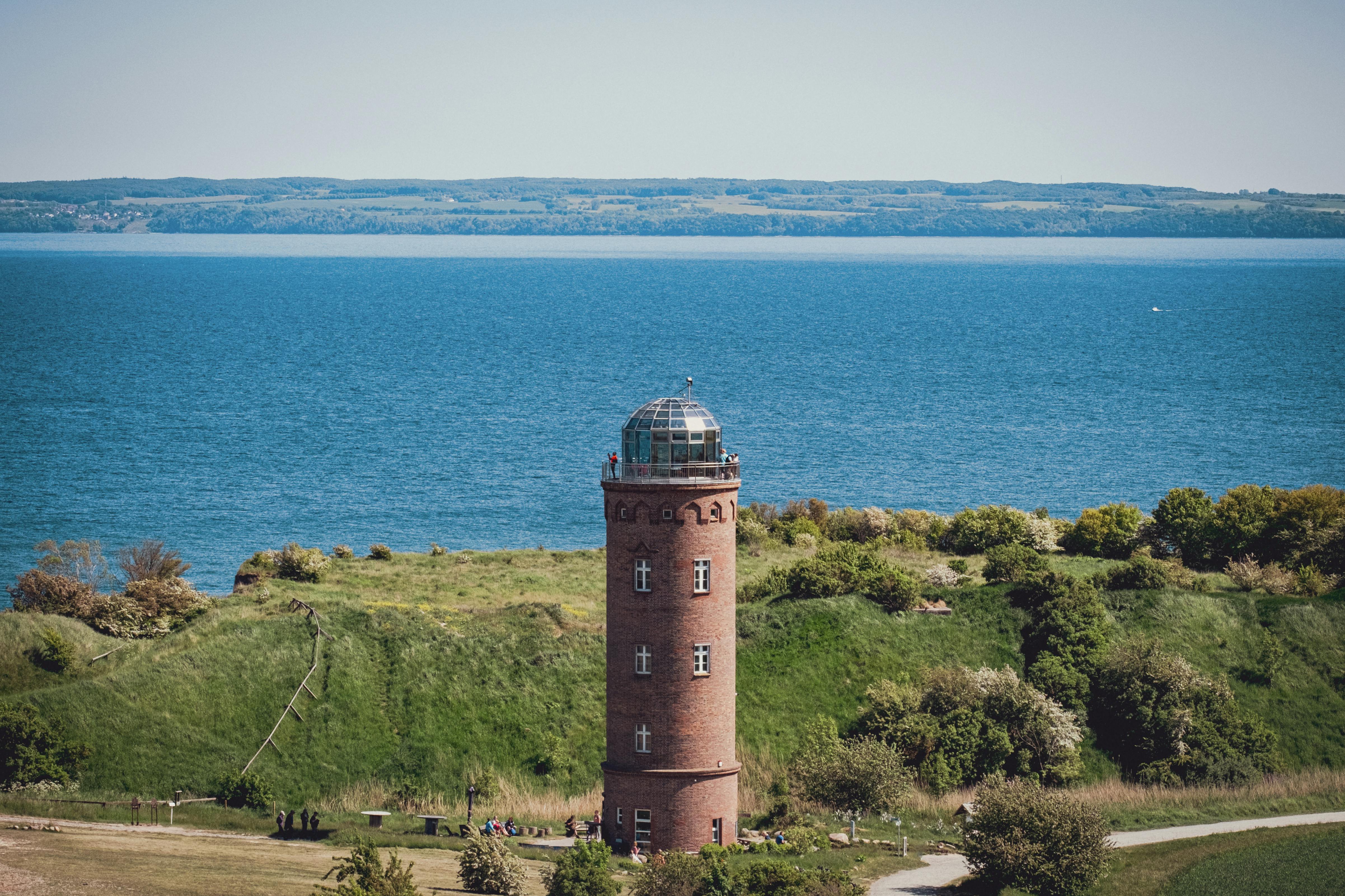 Lighthouse with Observation Deck · Free Stock Photo