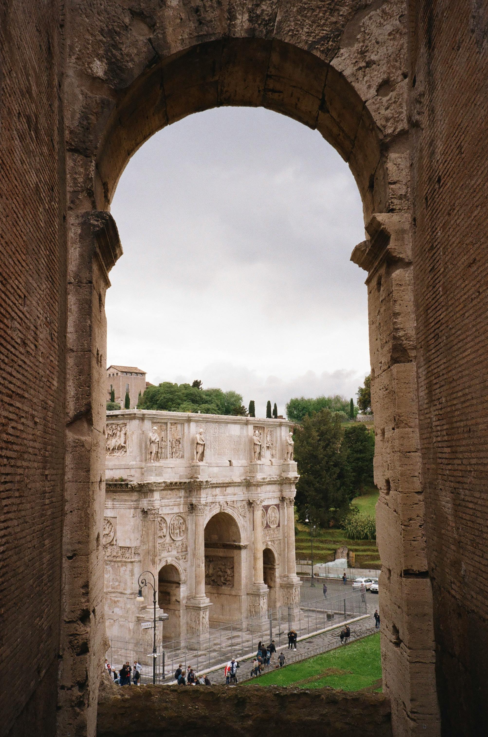Arch of Constantine in Rome · Free Stock Photo