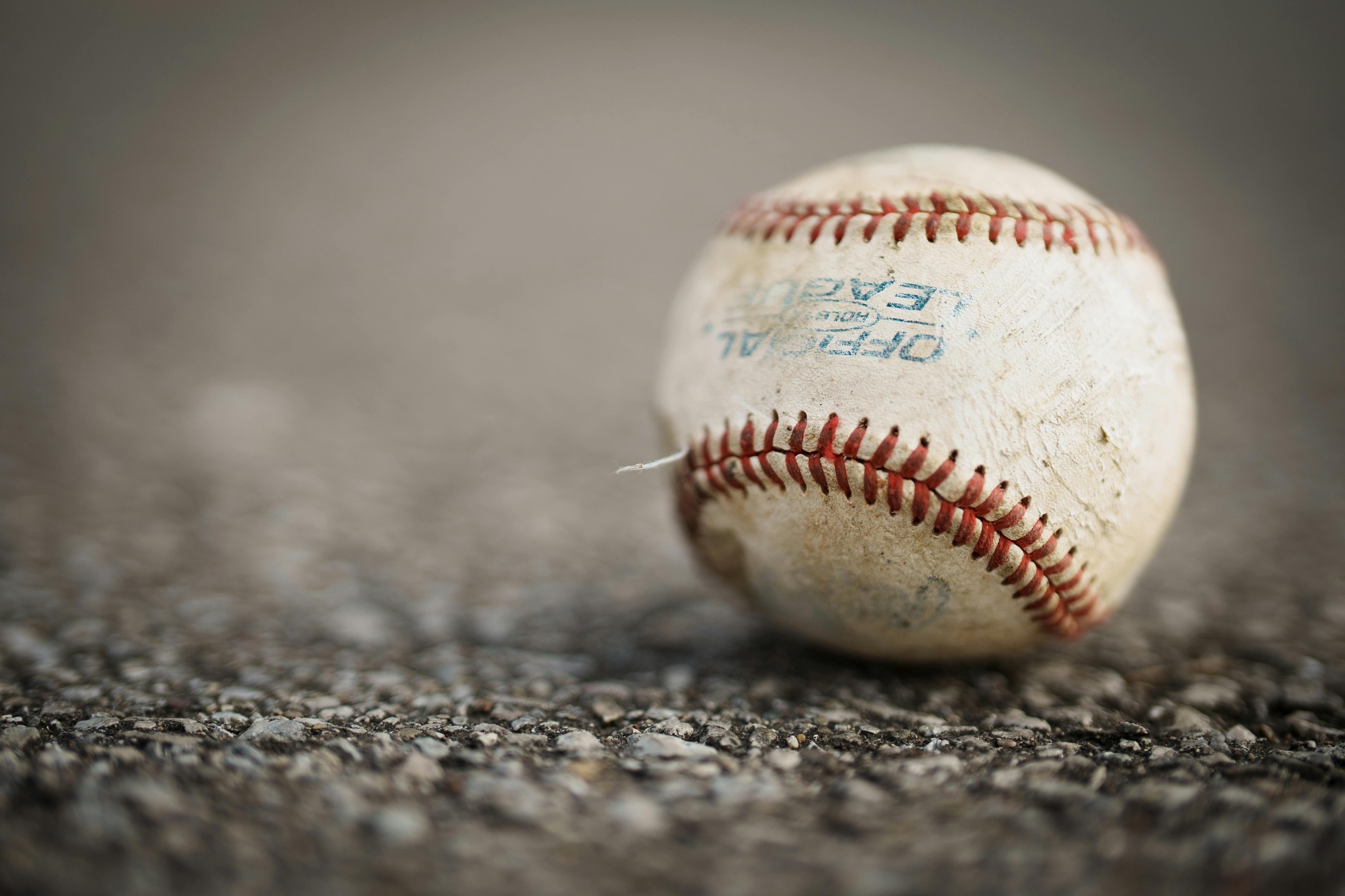 Close up of Baseball Ball · Free Stock Photo