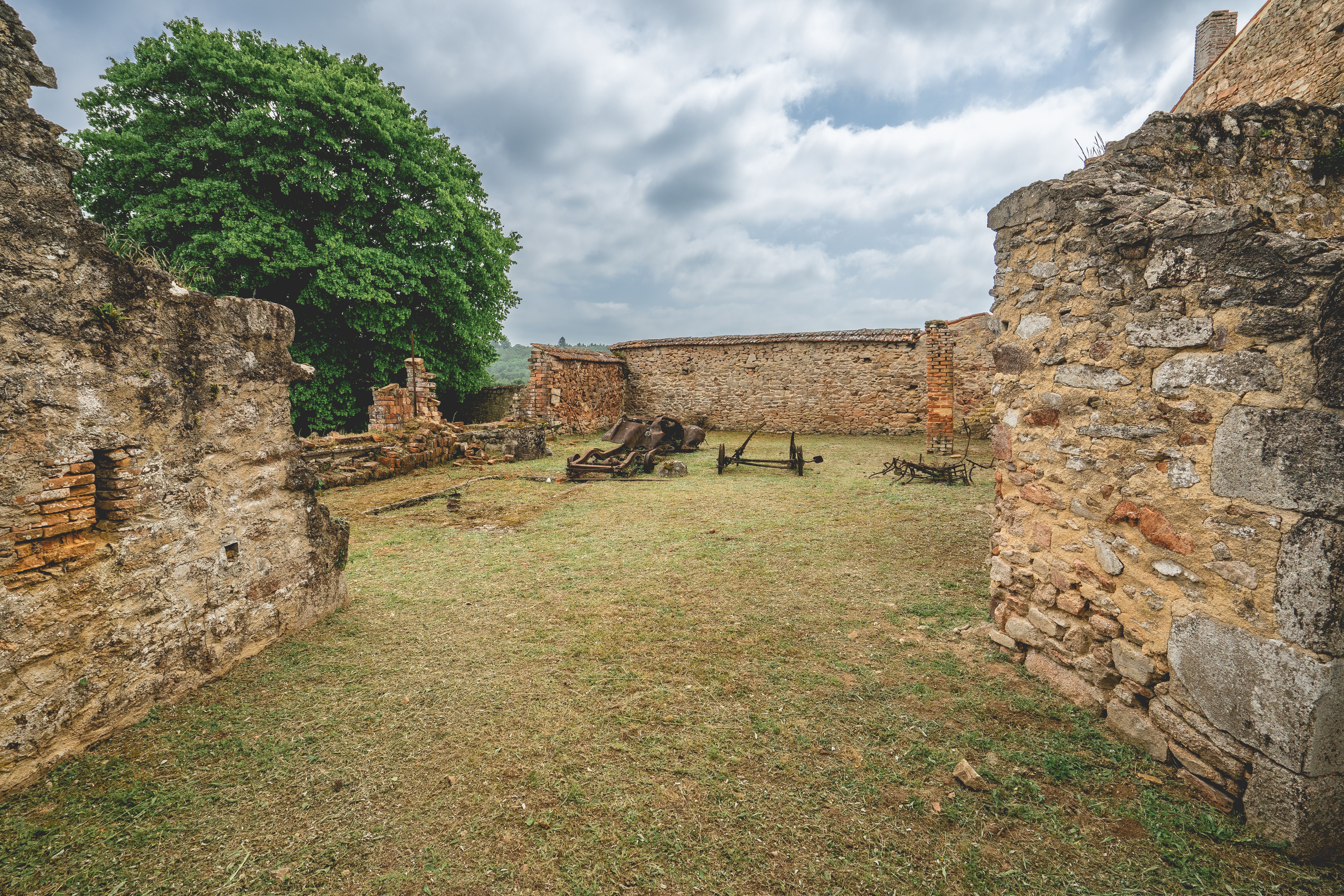 Stone Walls in Castle Ruins · Free Stock Photo