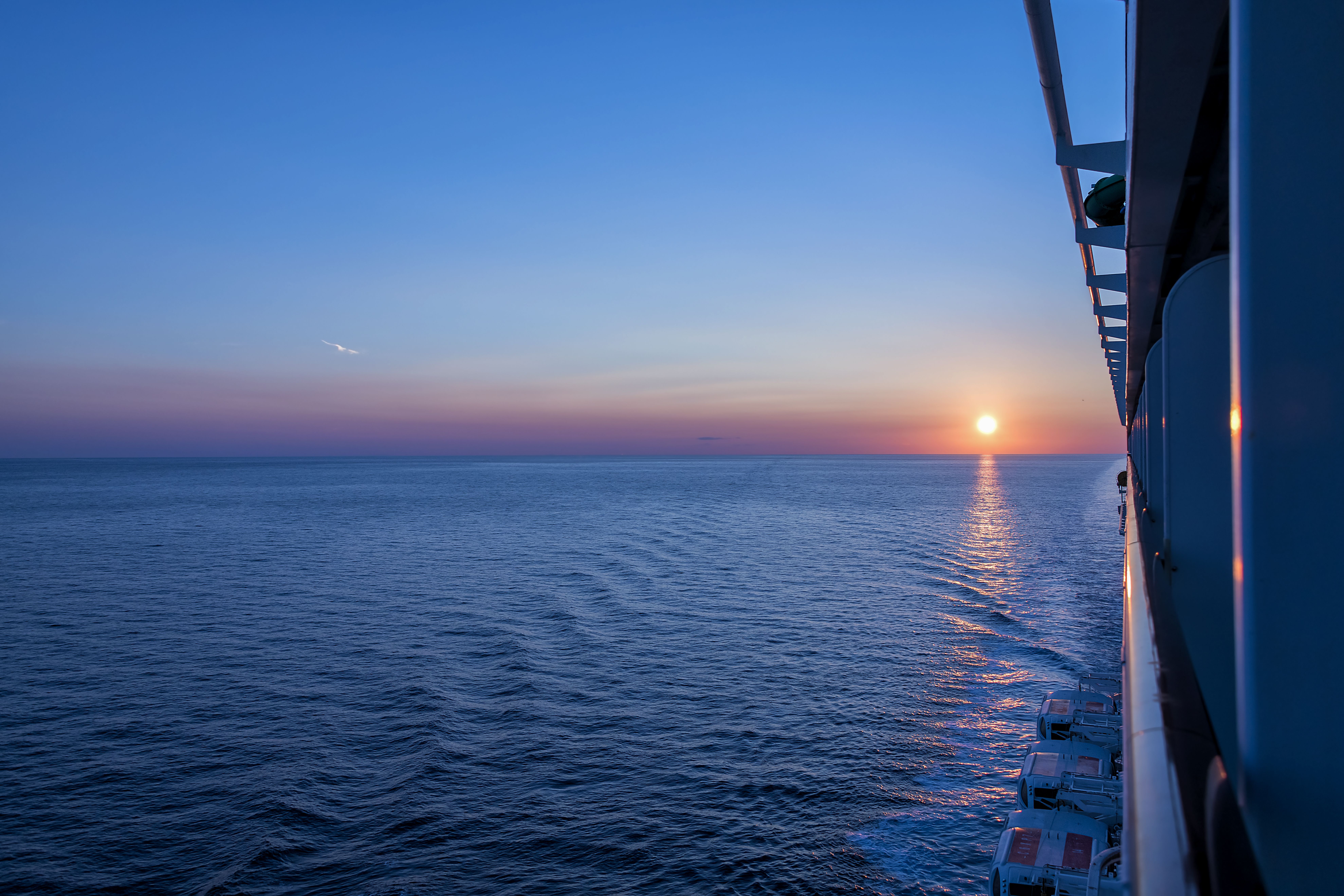 Side of Sailing Ship at Sunset · Free Stock Photo