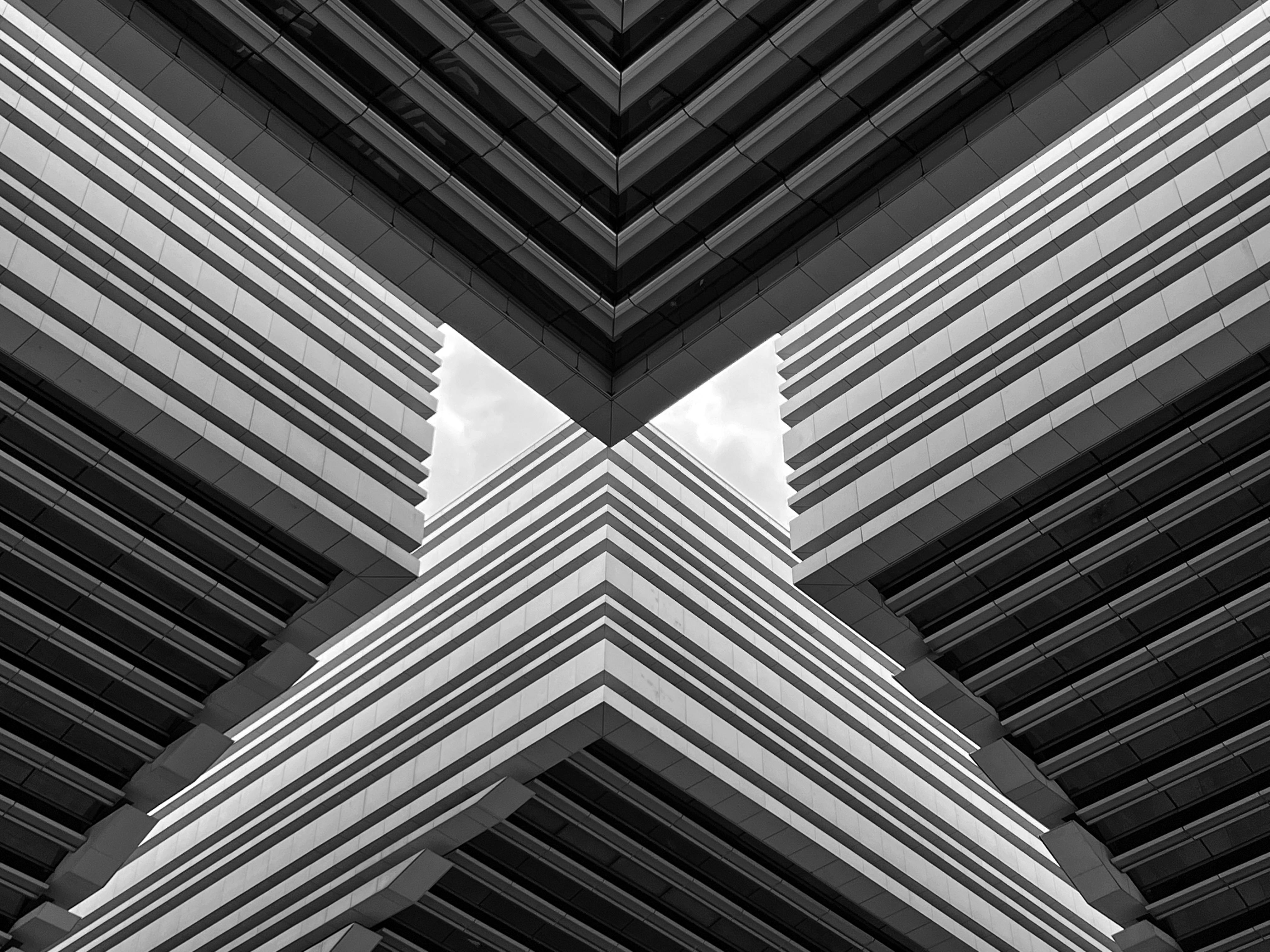 Geometric Modern Architecture · Free Stock Photo