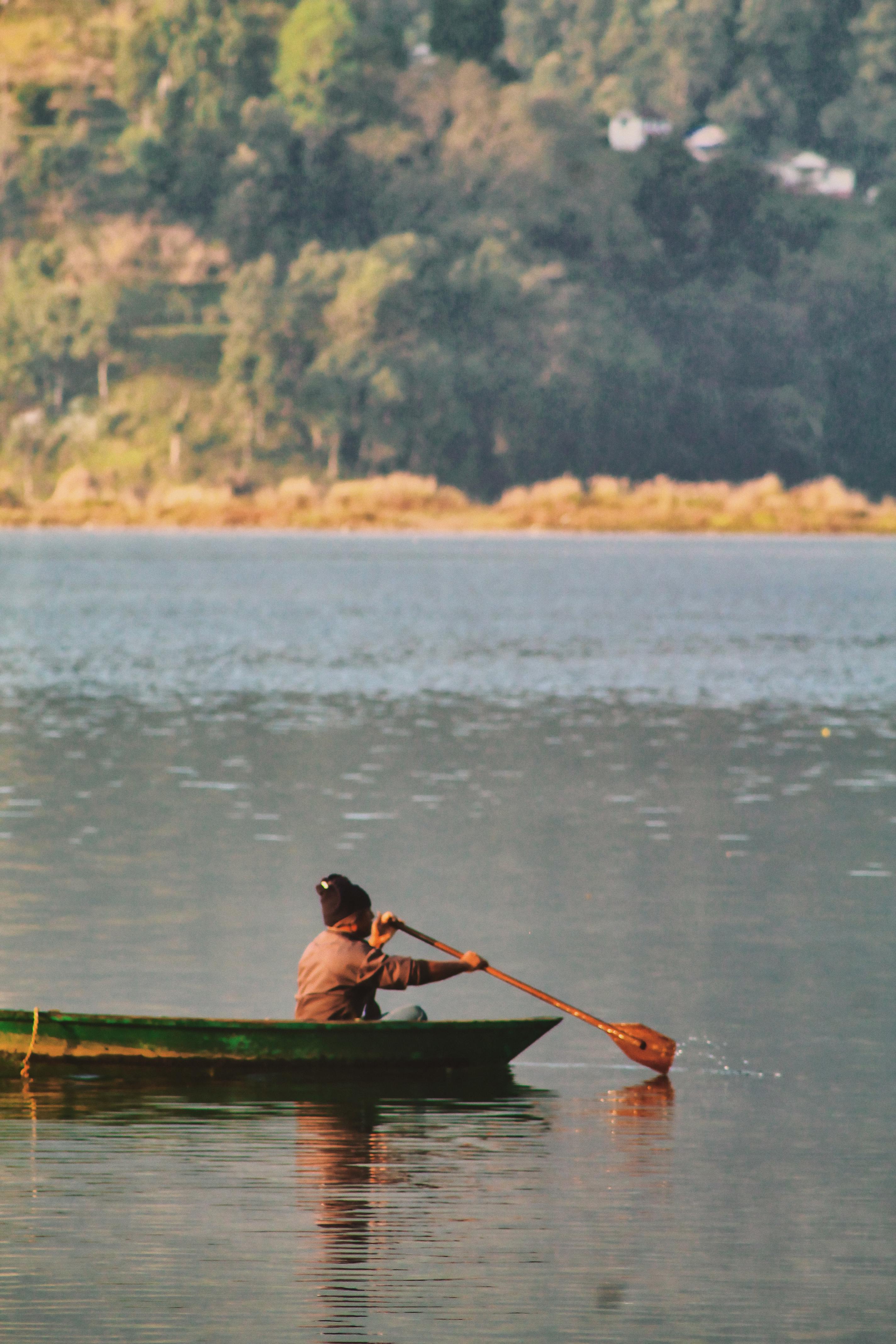 Man rowing Boat · Free Stock Photo