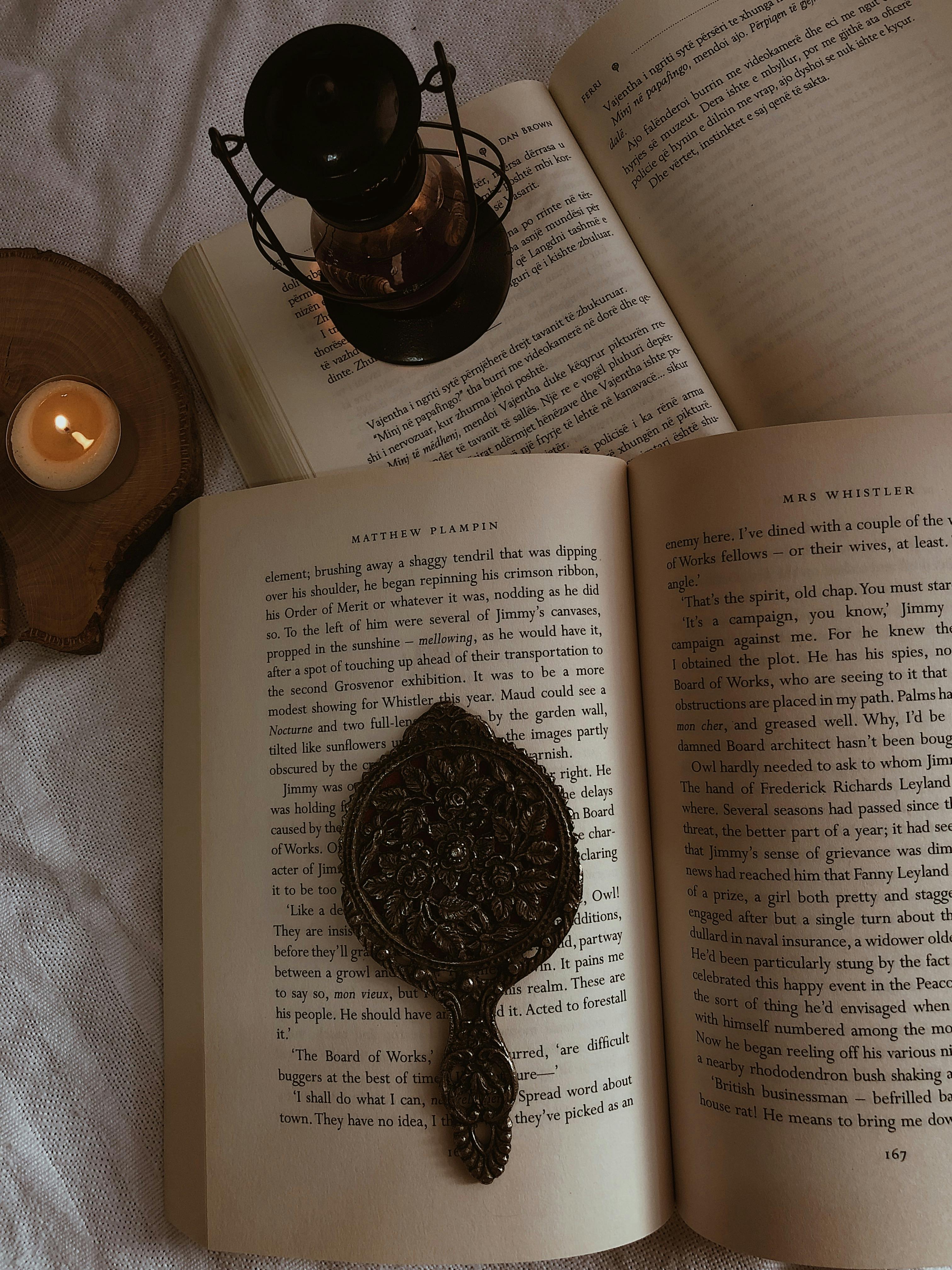 Two Open Books · Free Stock Photo