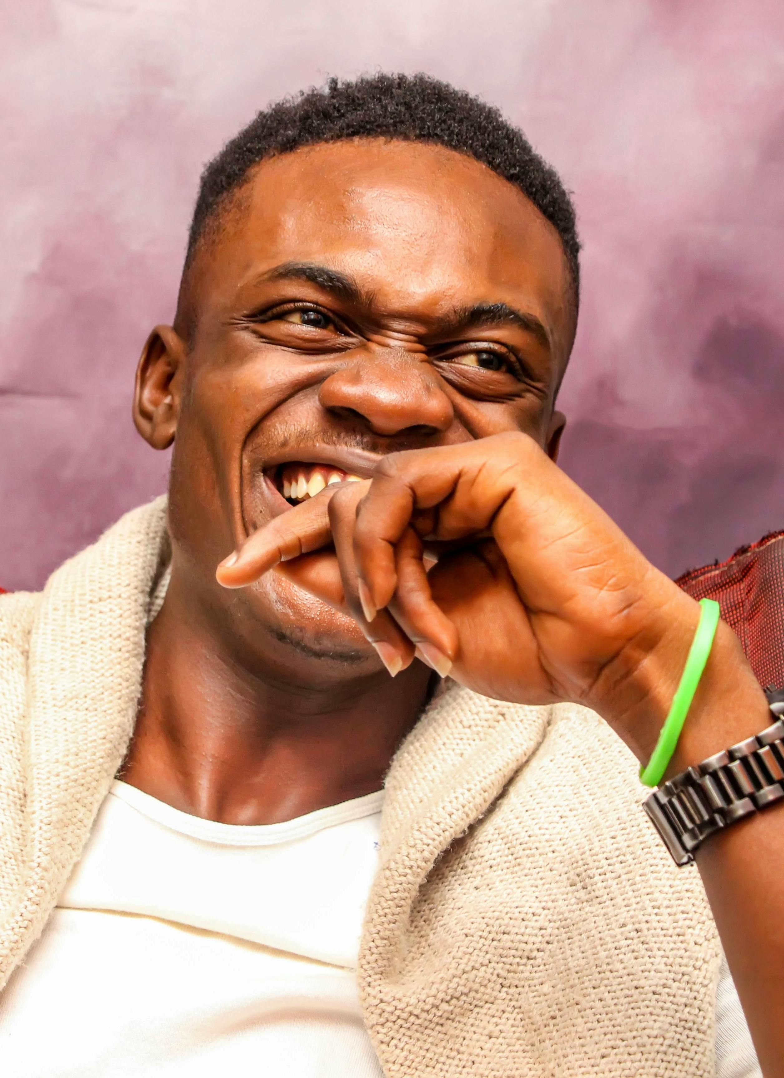 Photo of Man Laughing · Free Stock Photo