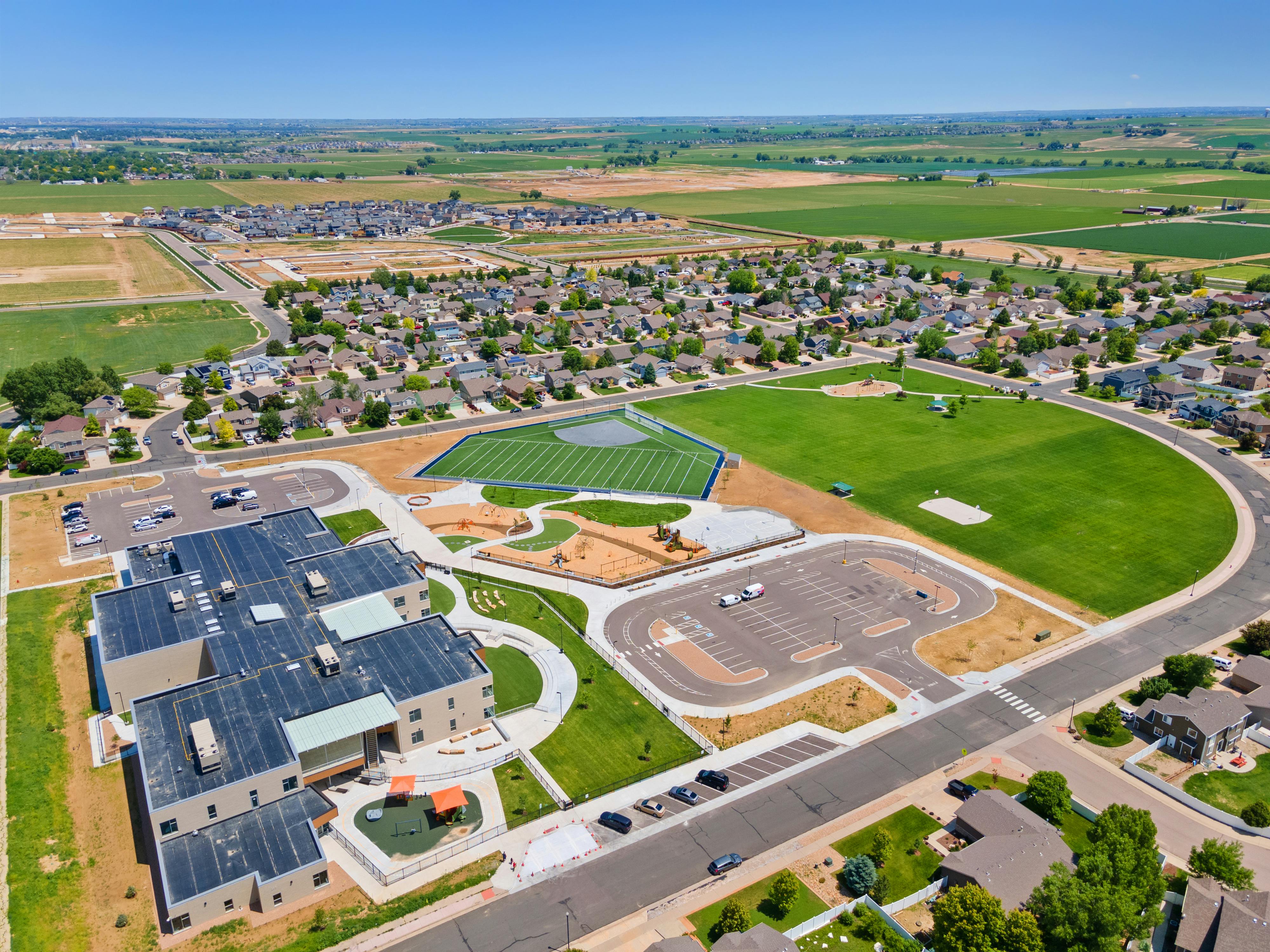 Drone Shot of New Sports Complex · Free Stock Photo