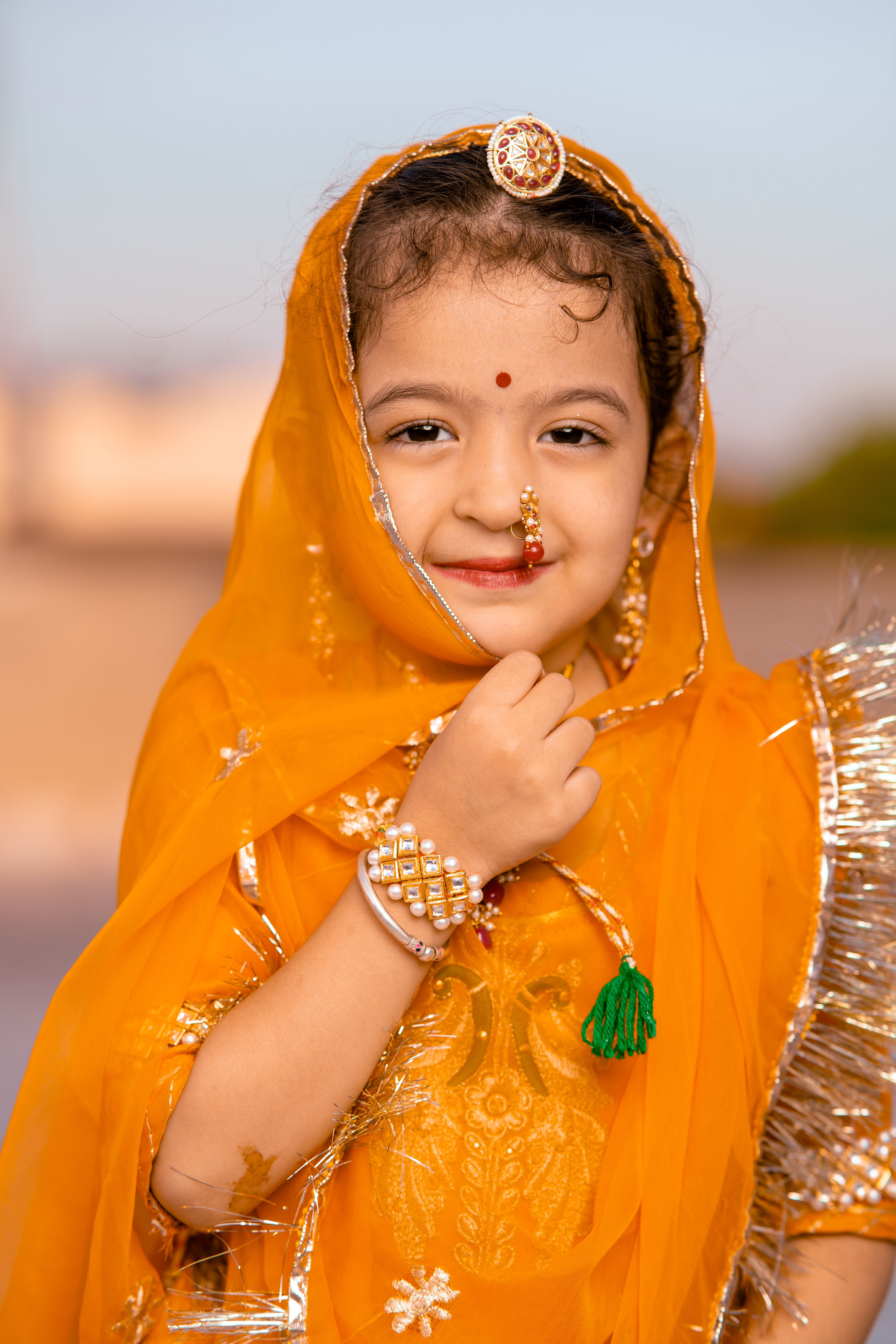 Children Wearing Traditional Clothing · Free Stock Photo