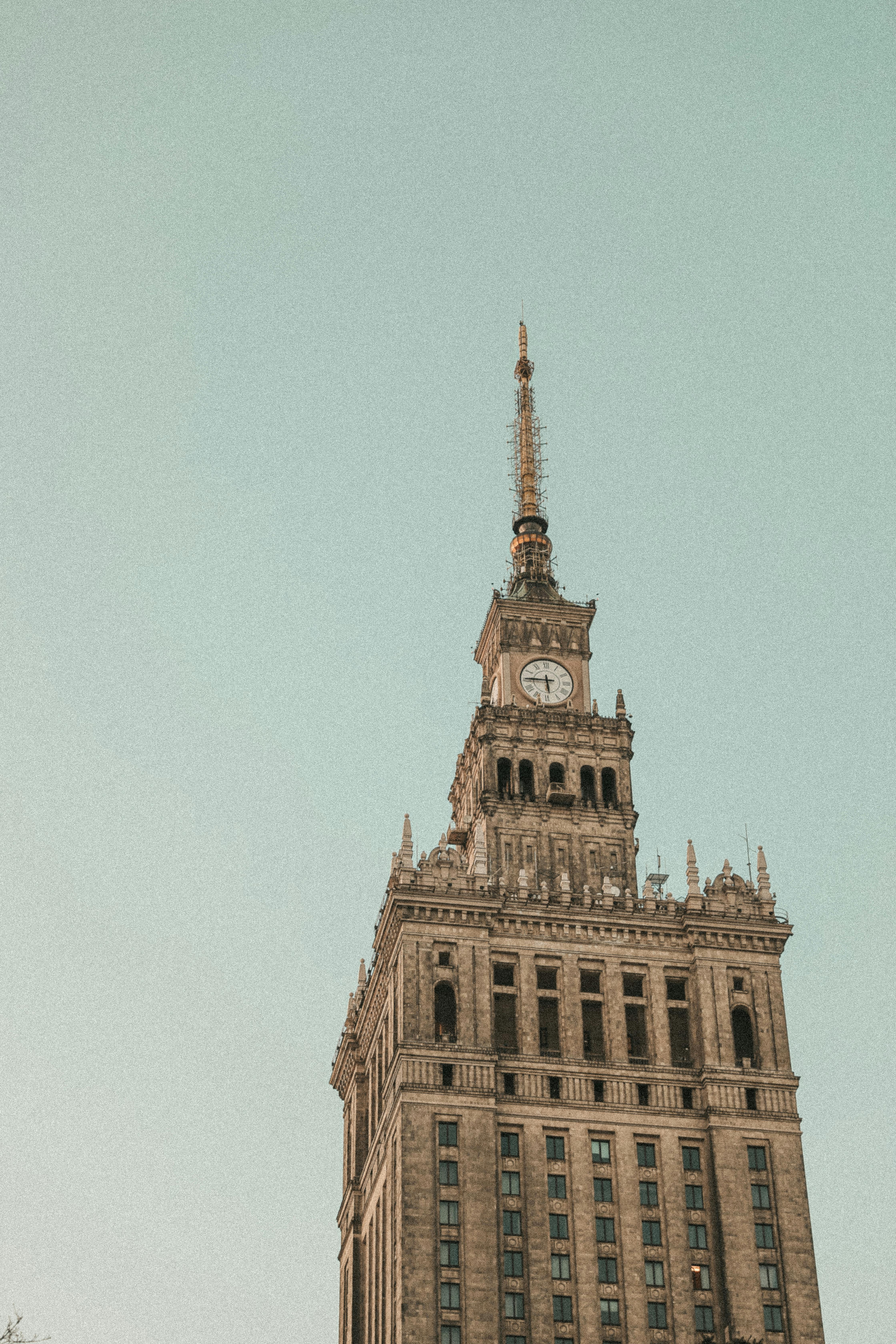 Creative Optical Illusion in Warsaw Cityscape · Free Stock Photo