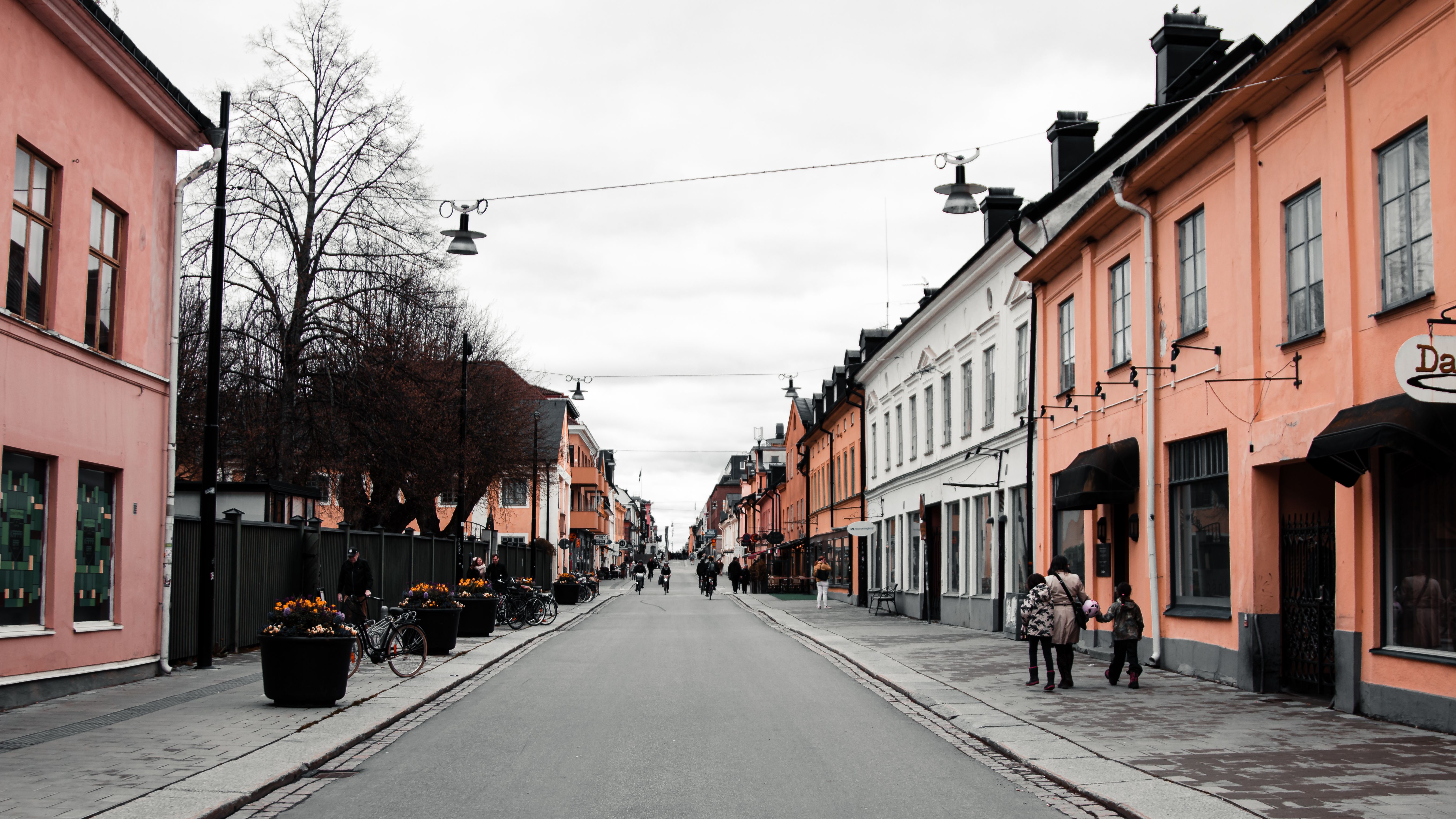 Street in Uppsala in Sweden · Free Stock Photo