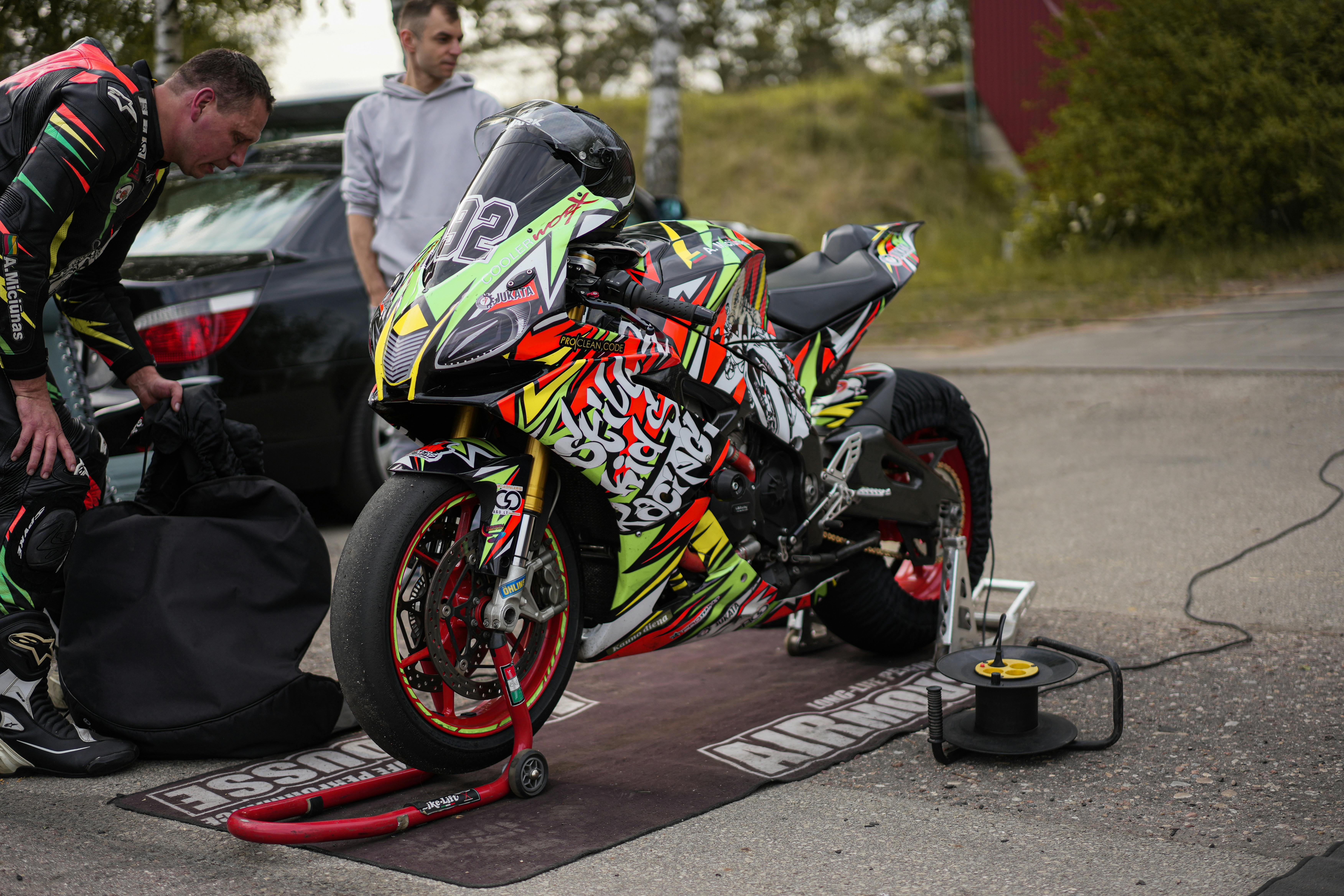 Racing BMW S1000 RR Motorcycle · Free Stock Photo