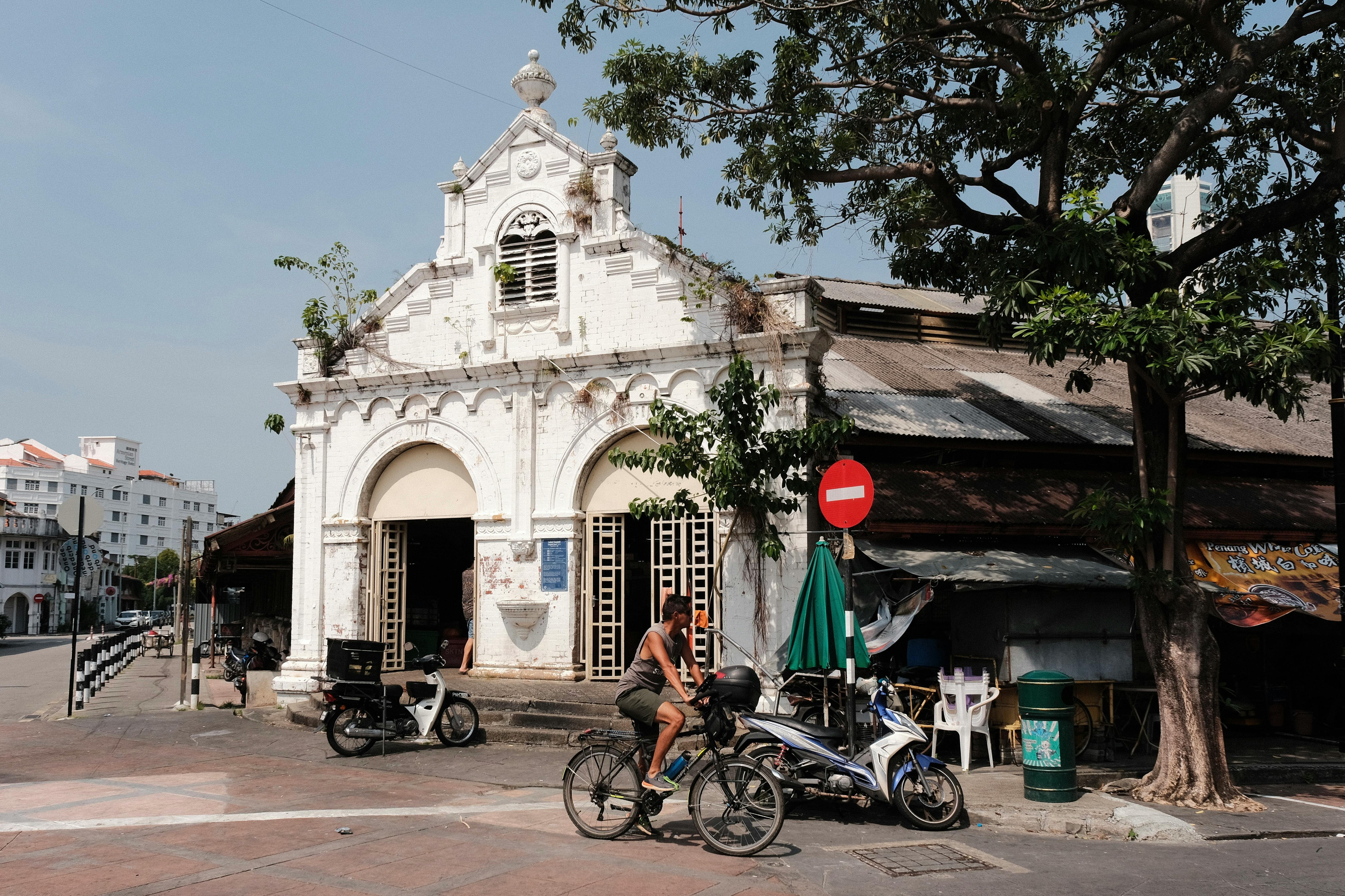 A Row of Historical Buildings in George Town, Malaysia · Free Stock Photo