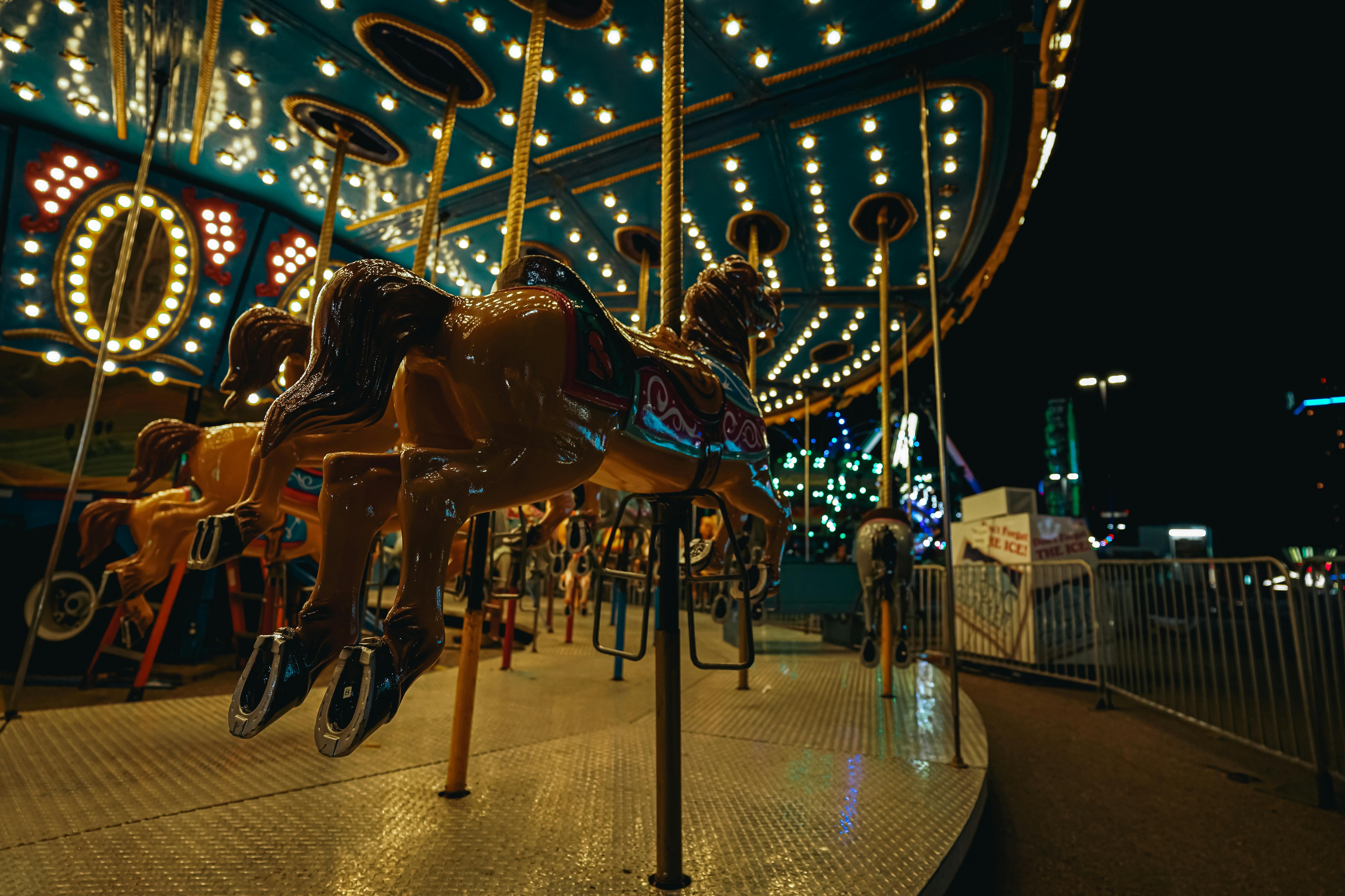 Carousel With Lights · Free Stock Photo
