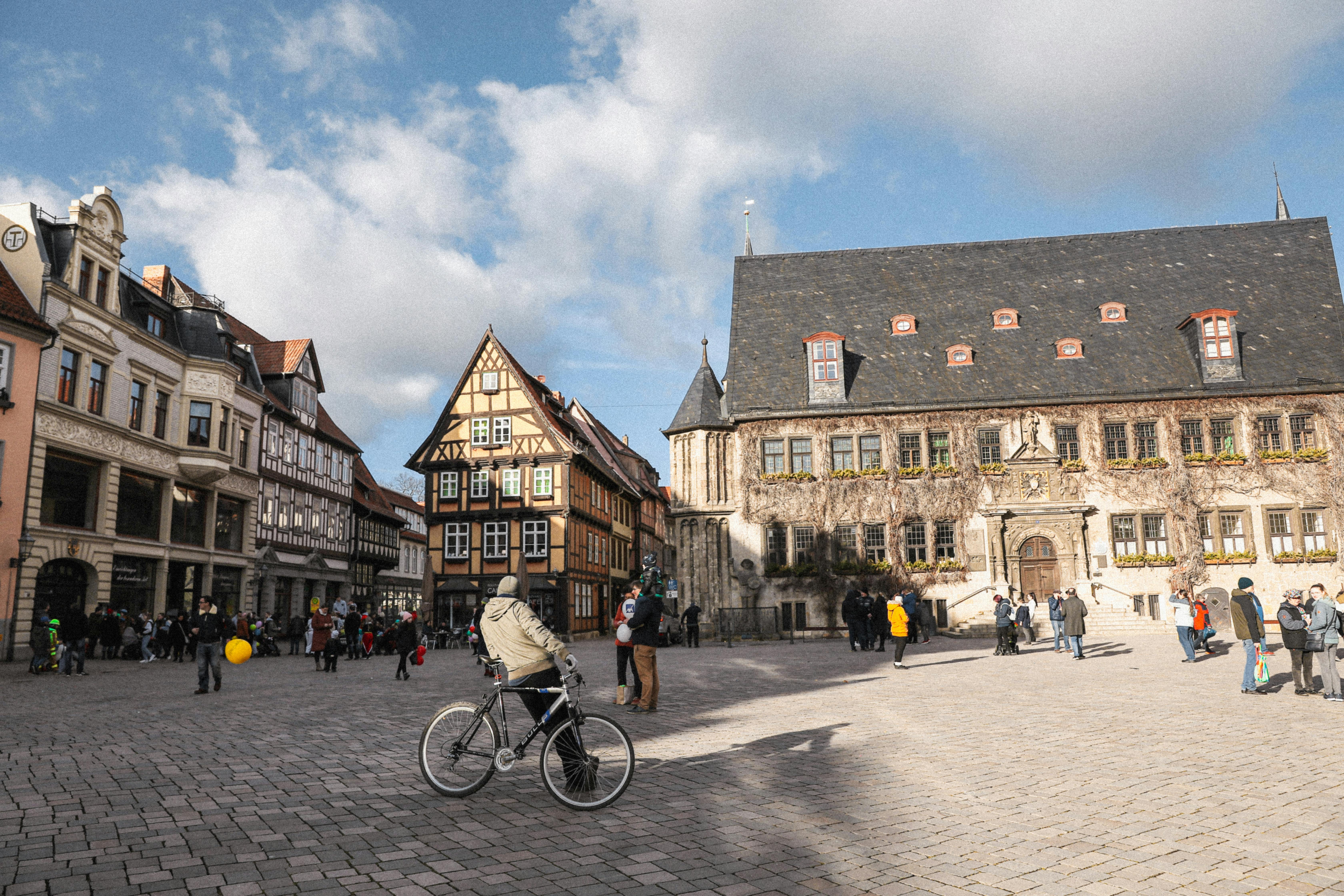 View of the Historic Center of Quedlinburg, Germany · Free Stock Photo