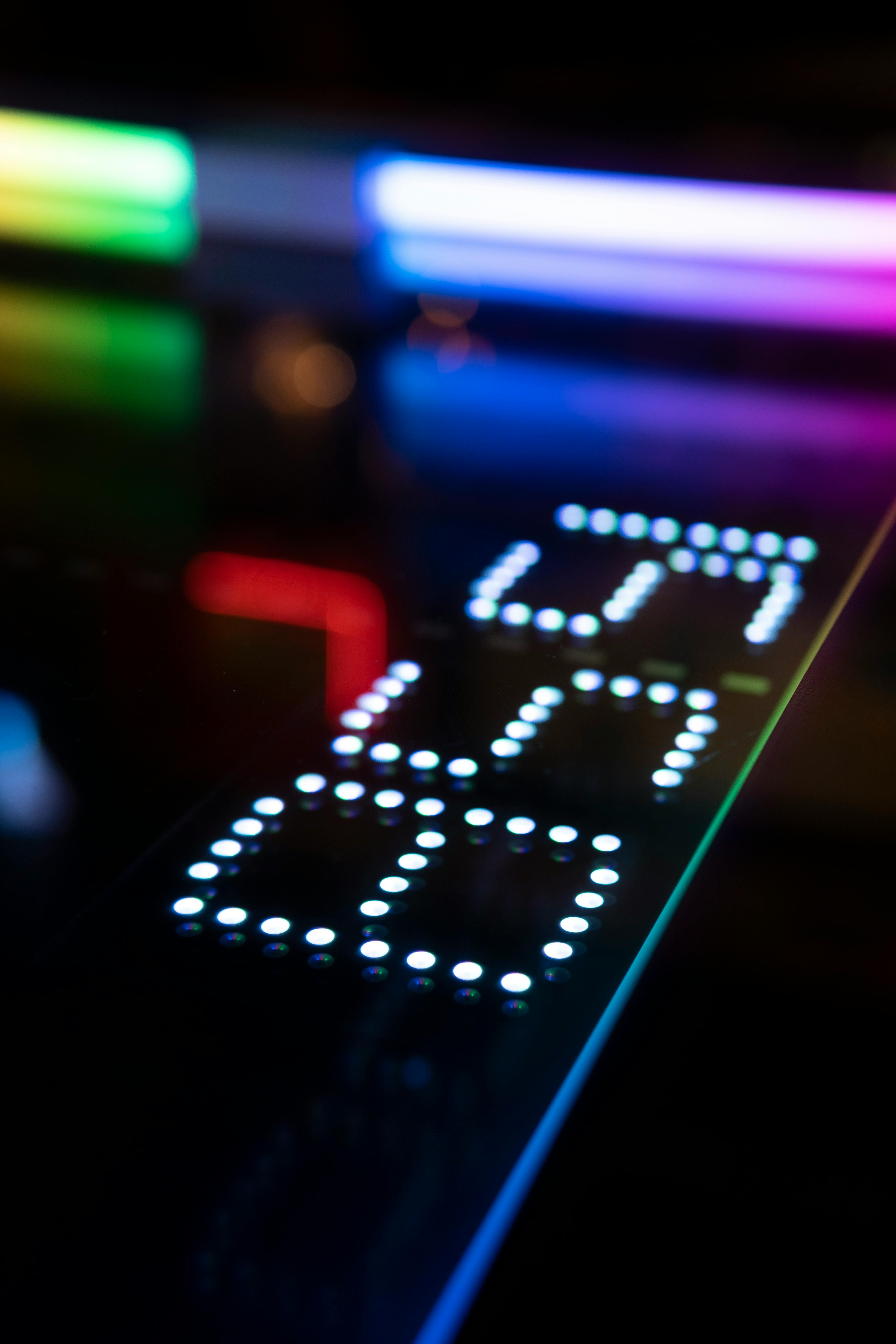 Led Lighted Bowling Arcade Machine · Free Stock Photo