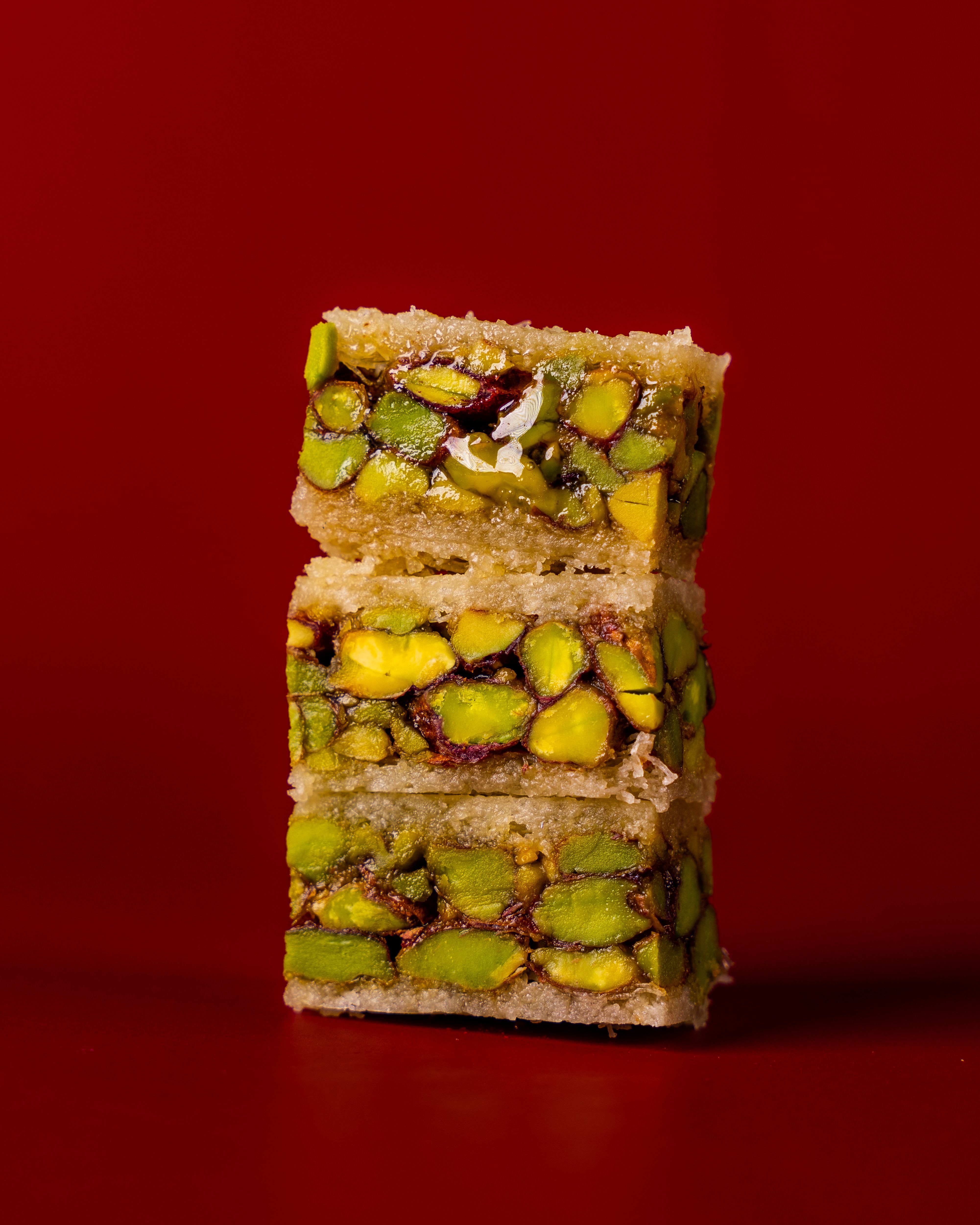 Close up of Lokum with Nuts and Pistachio · Free Stock Photo