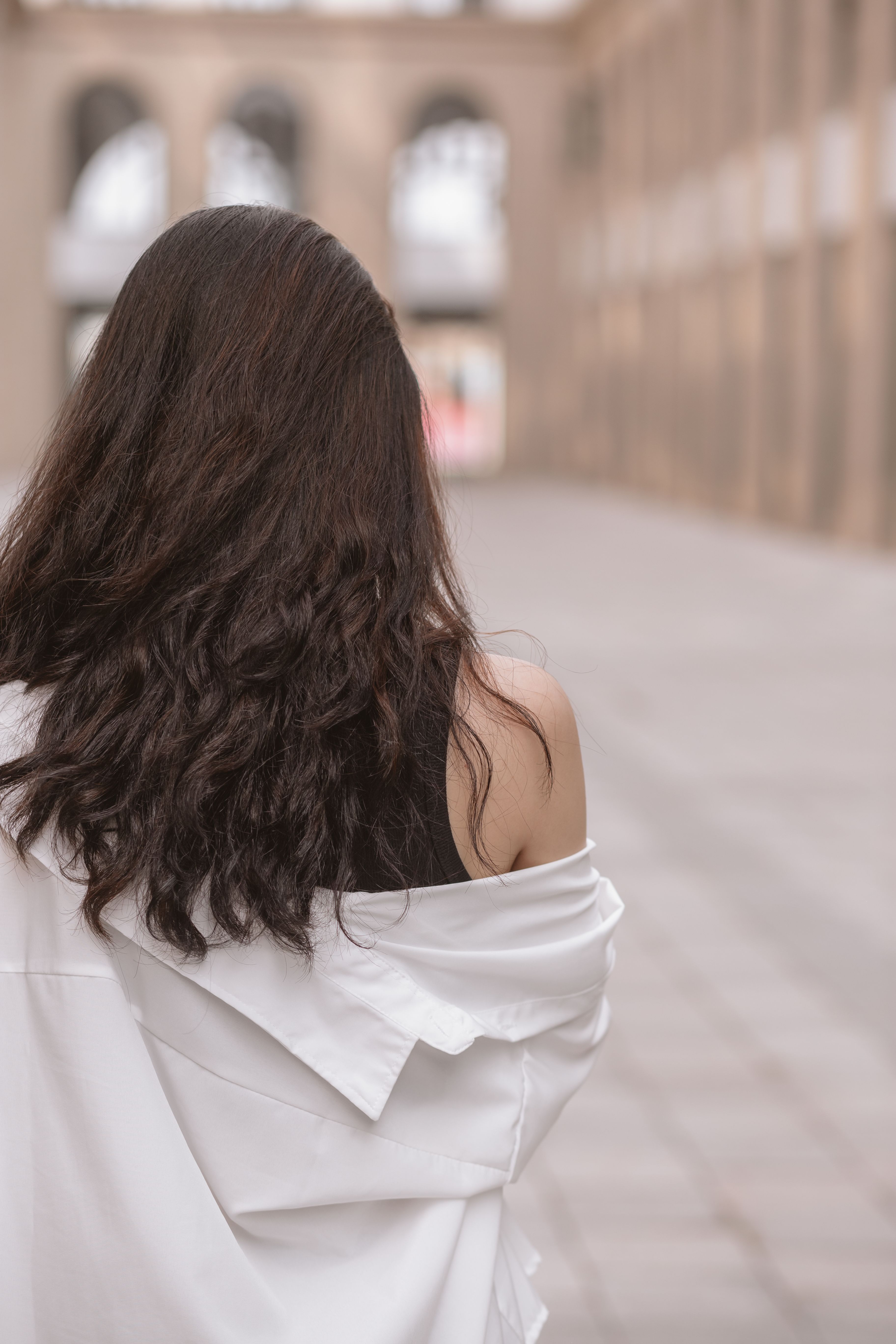 A Woman Showing Her Back · Free Stock Photo