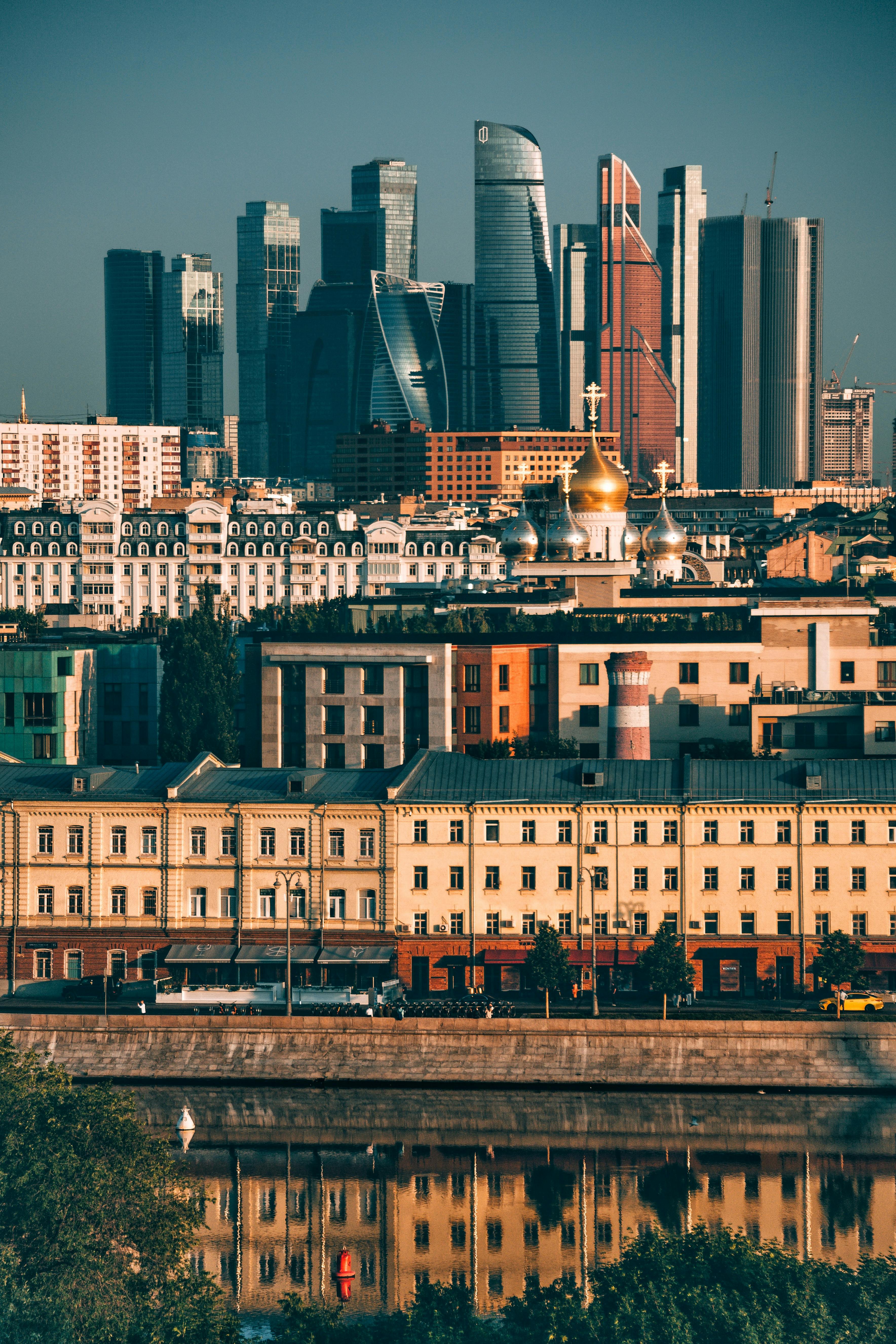 Cityscape of Moscow · Free Stock Photo