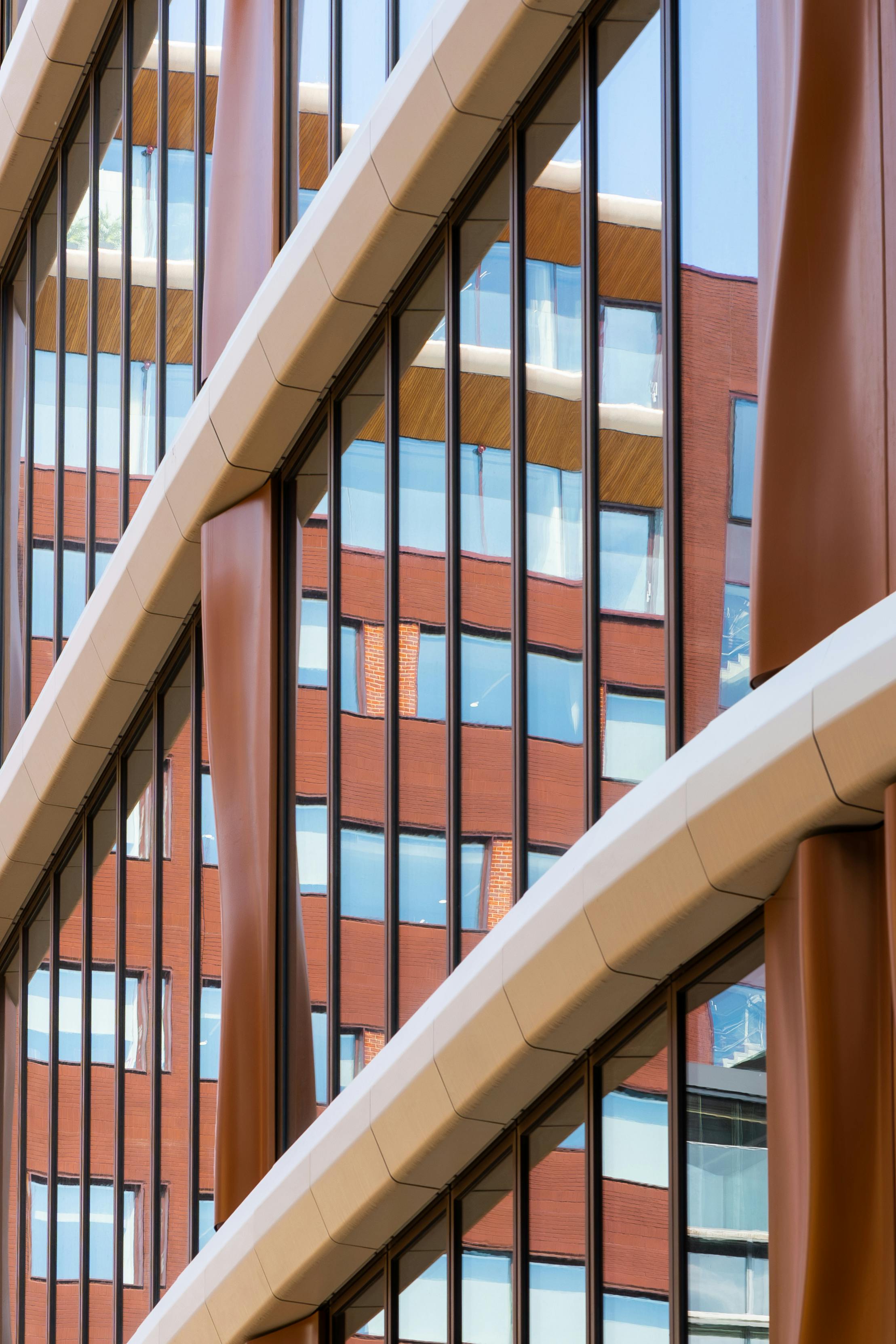 Windows on Building Wall · Free Stock Photo