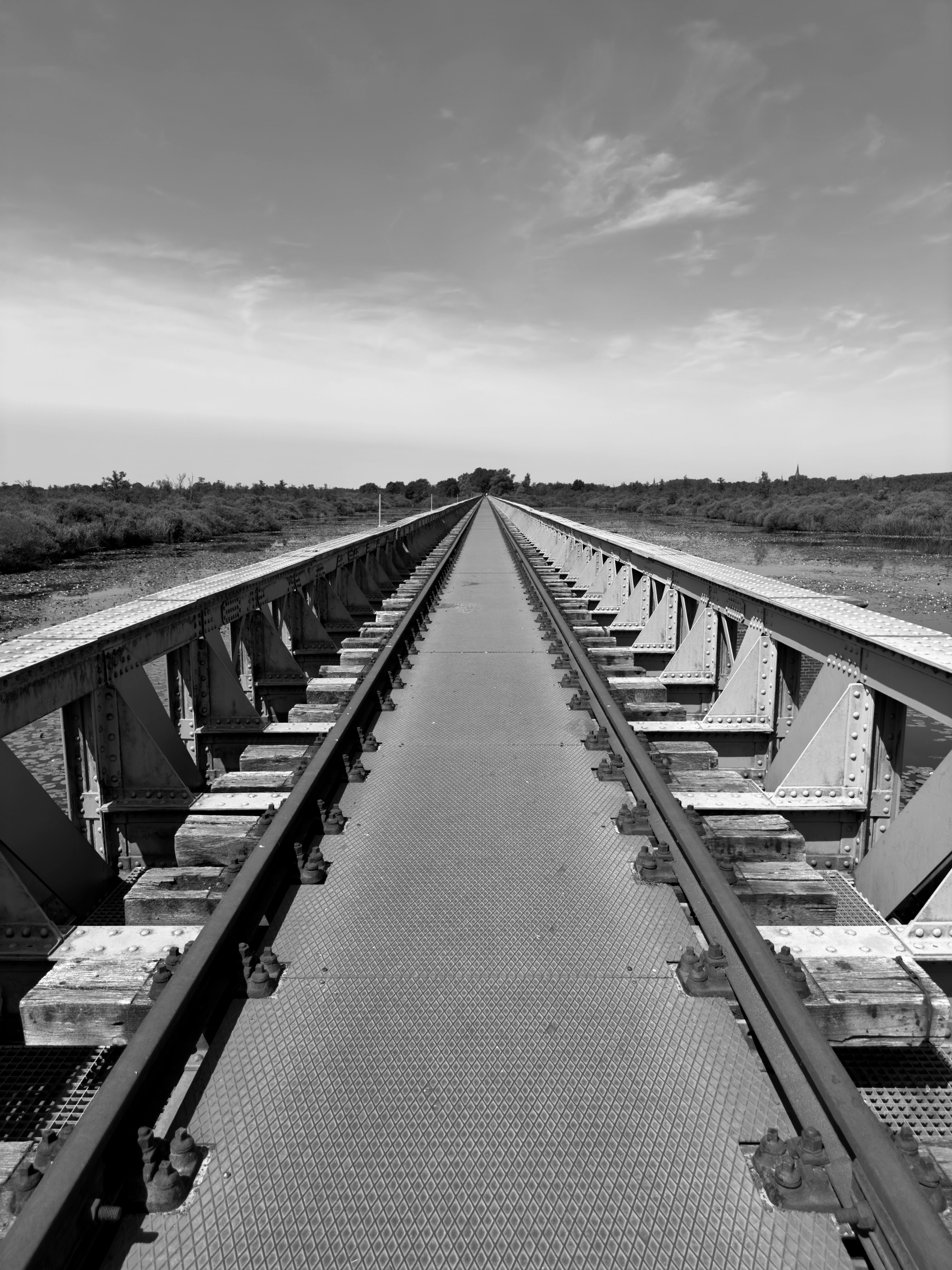 Railings around Railway · Free Stock Photo