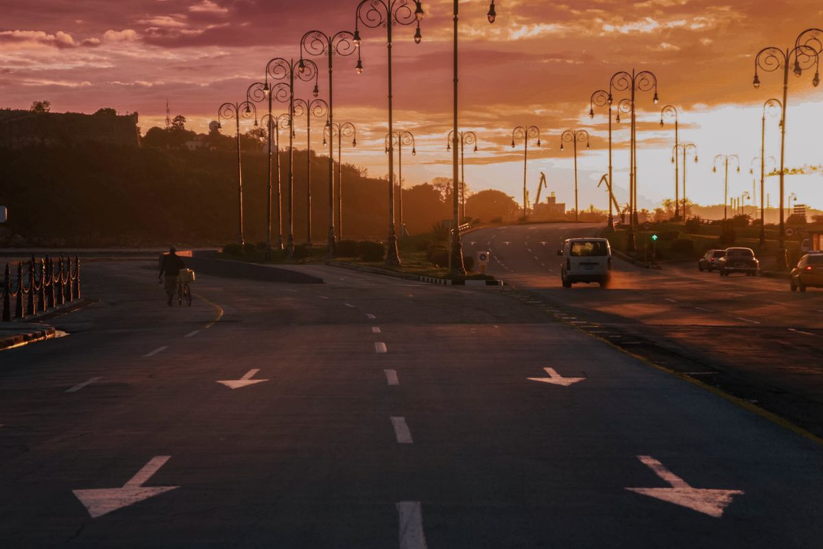 Street With Sunset Photos, Download The BEST Free Street With Sunset ...