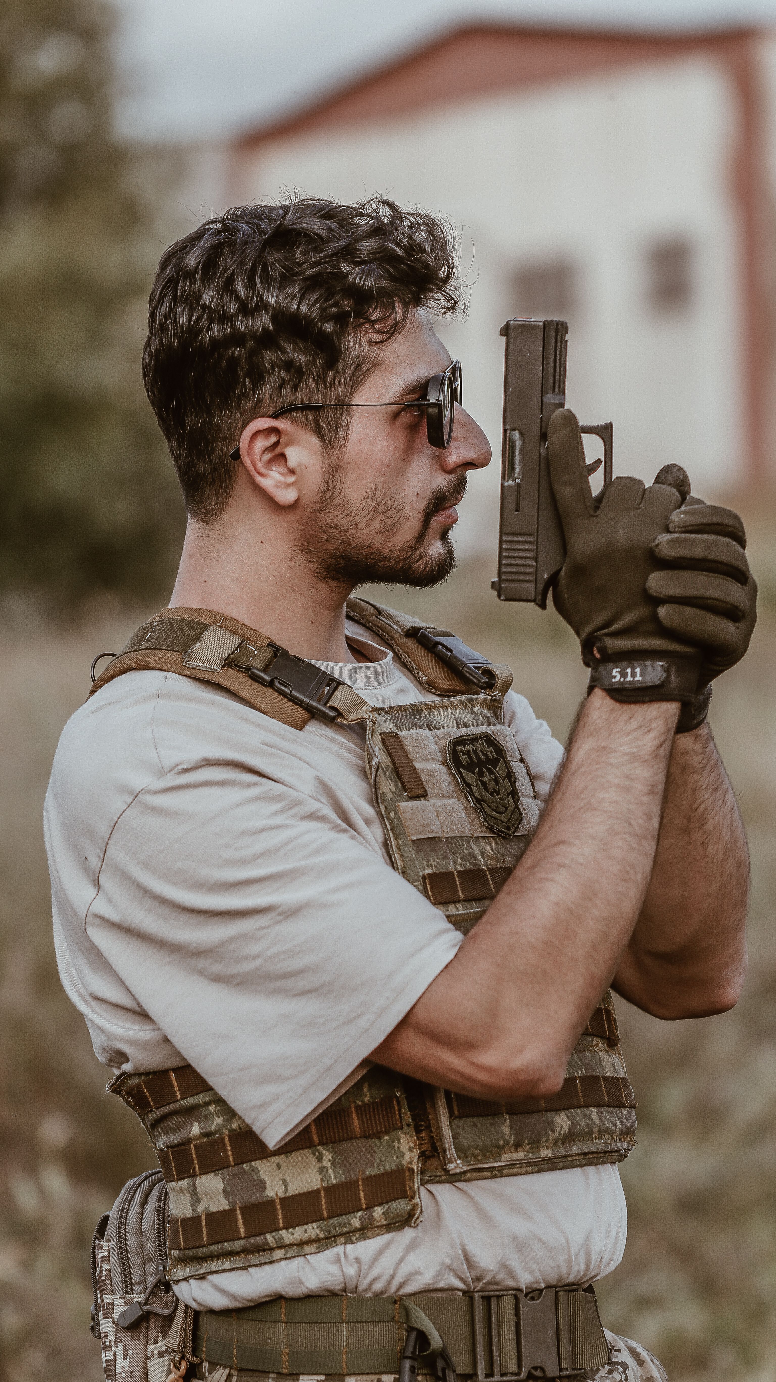 Man with Gun · Free Stock Photo