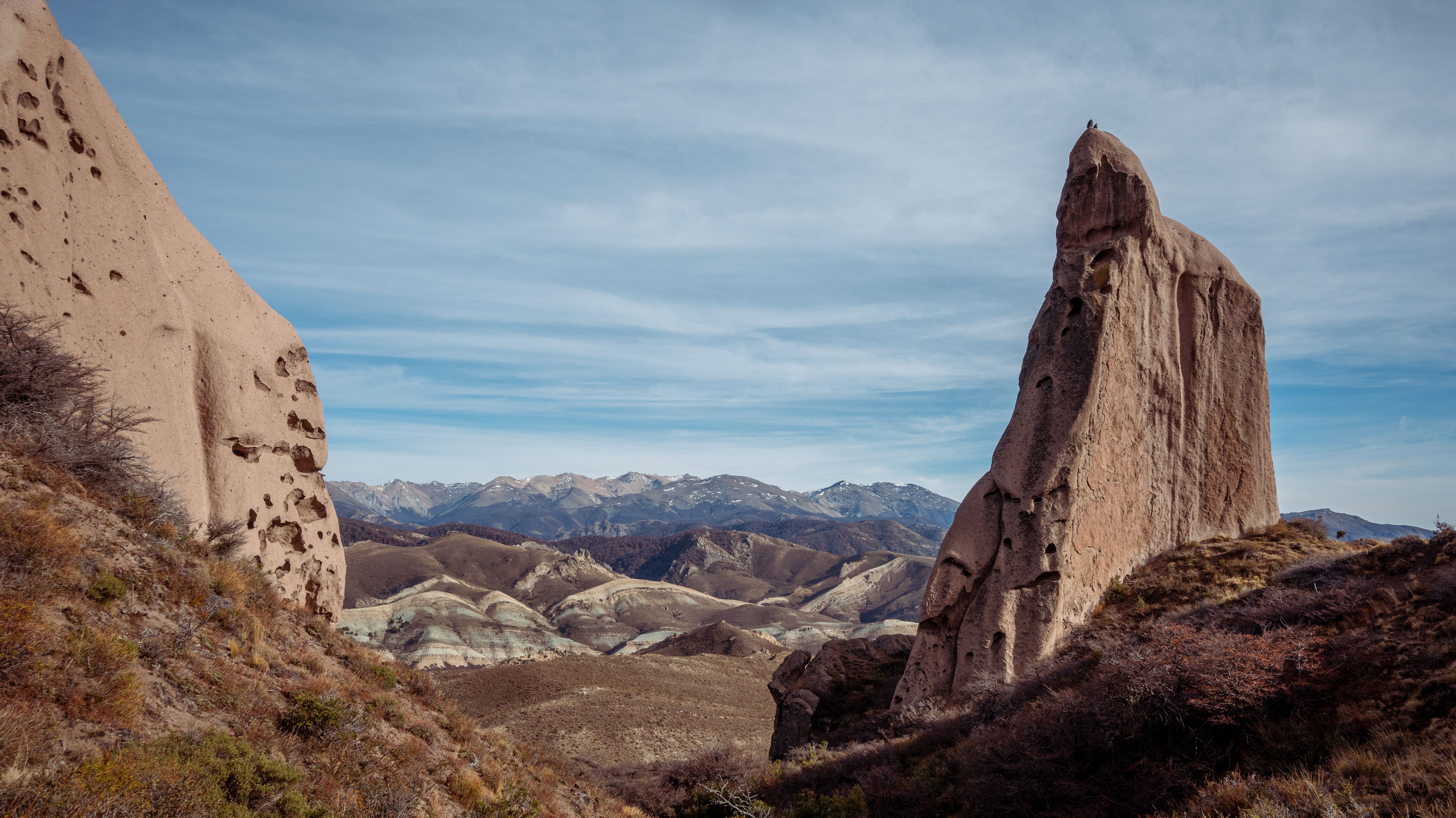 Rock Formations in Mountain Landscape · Free Stock Photo