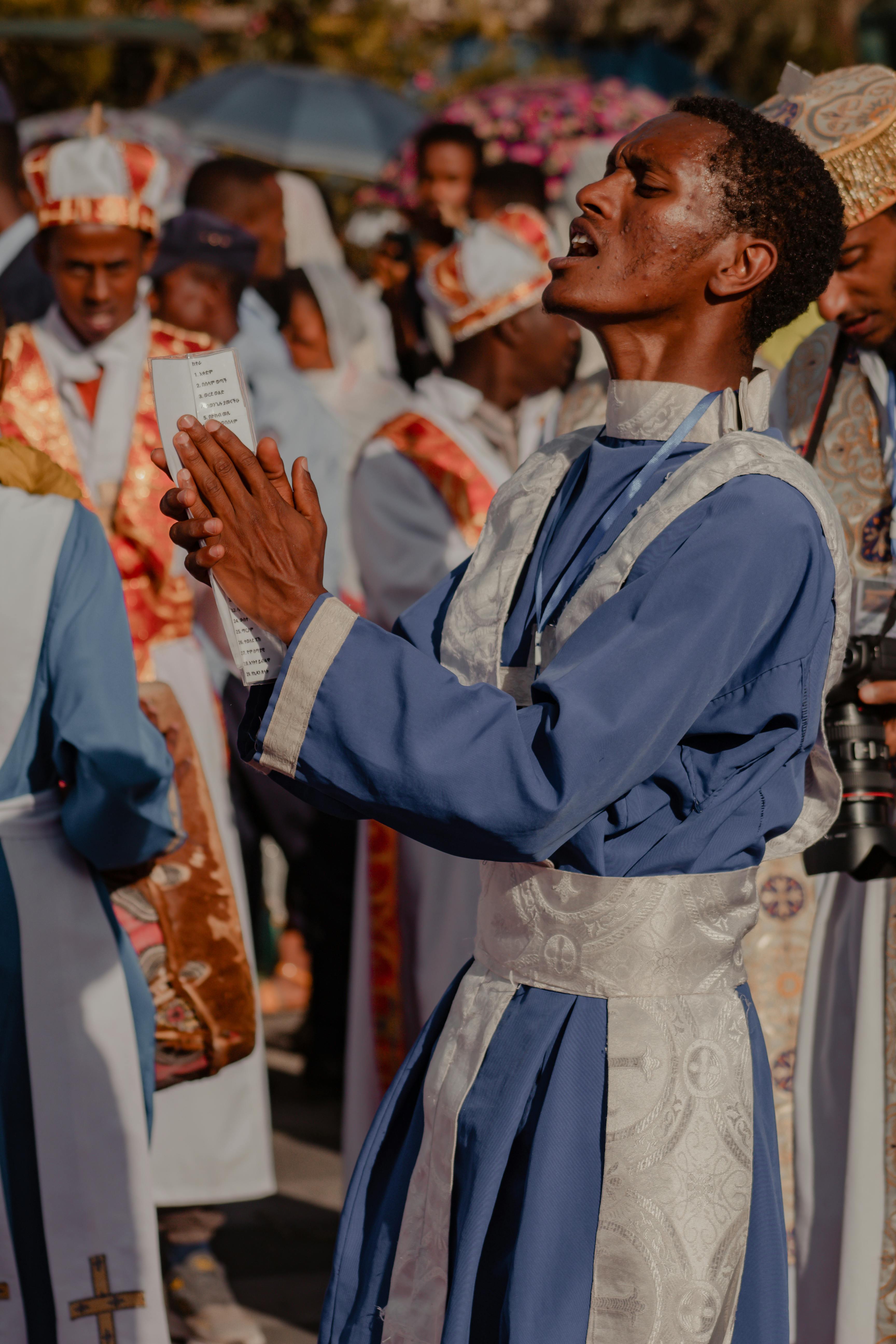 Man at Religion Ceremony · Free Stock Photo