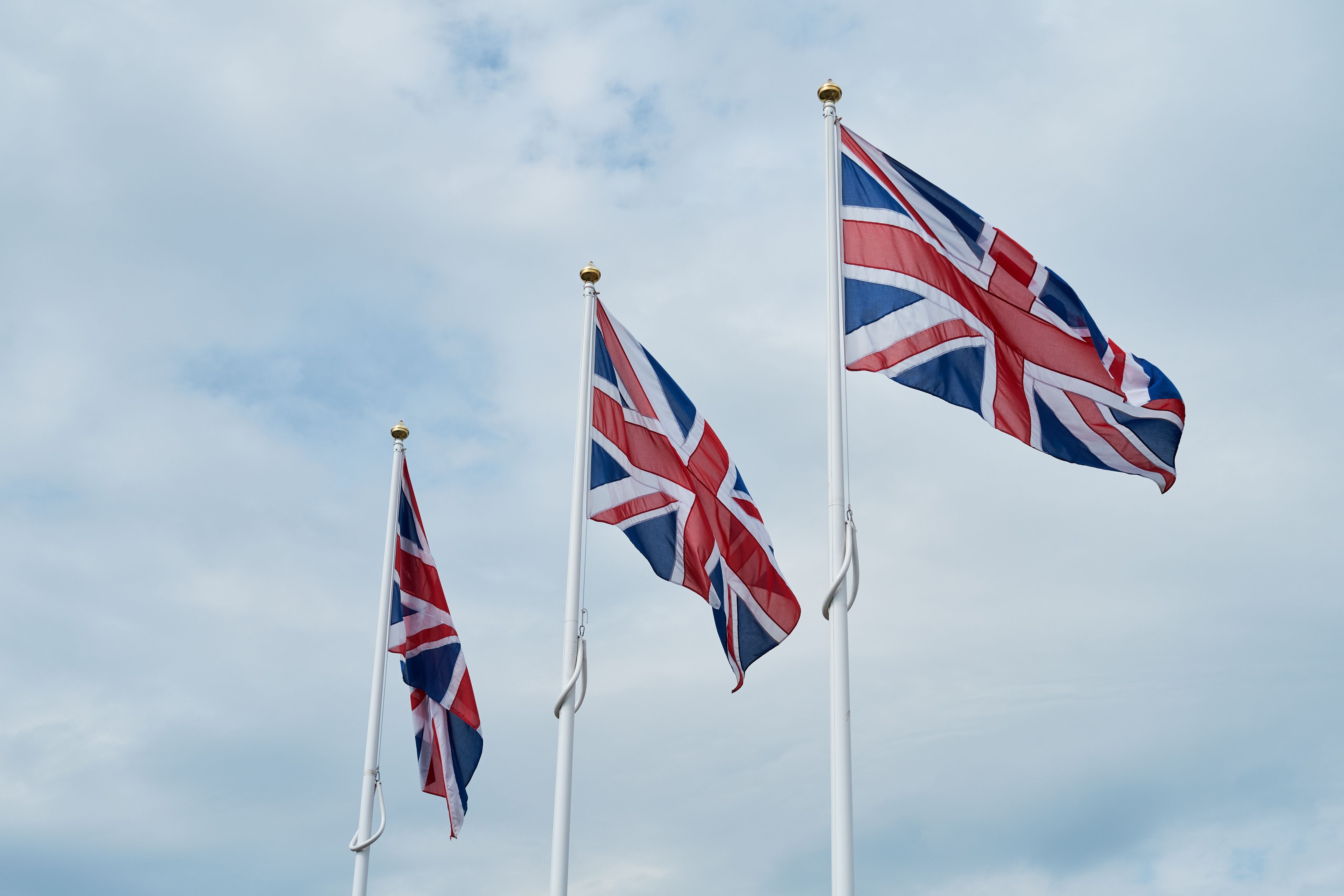 Free stock photo of administration, blue sky, democracy, england, flag ...