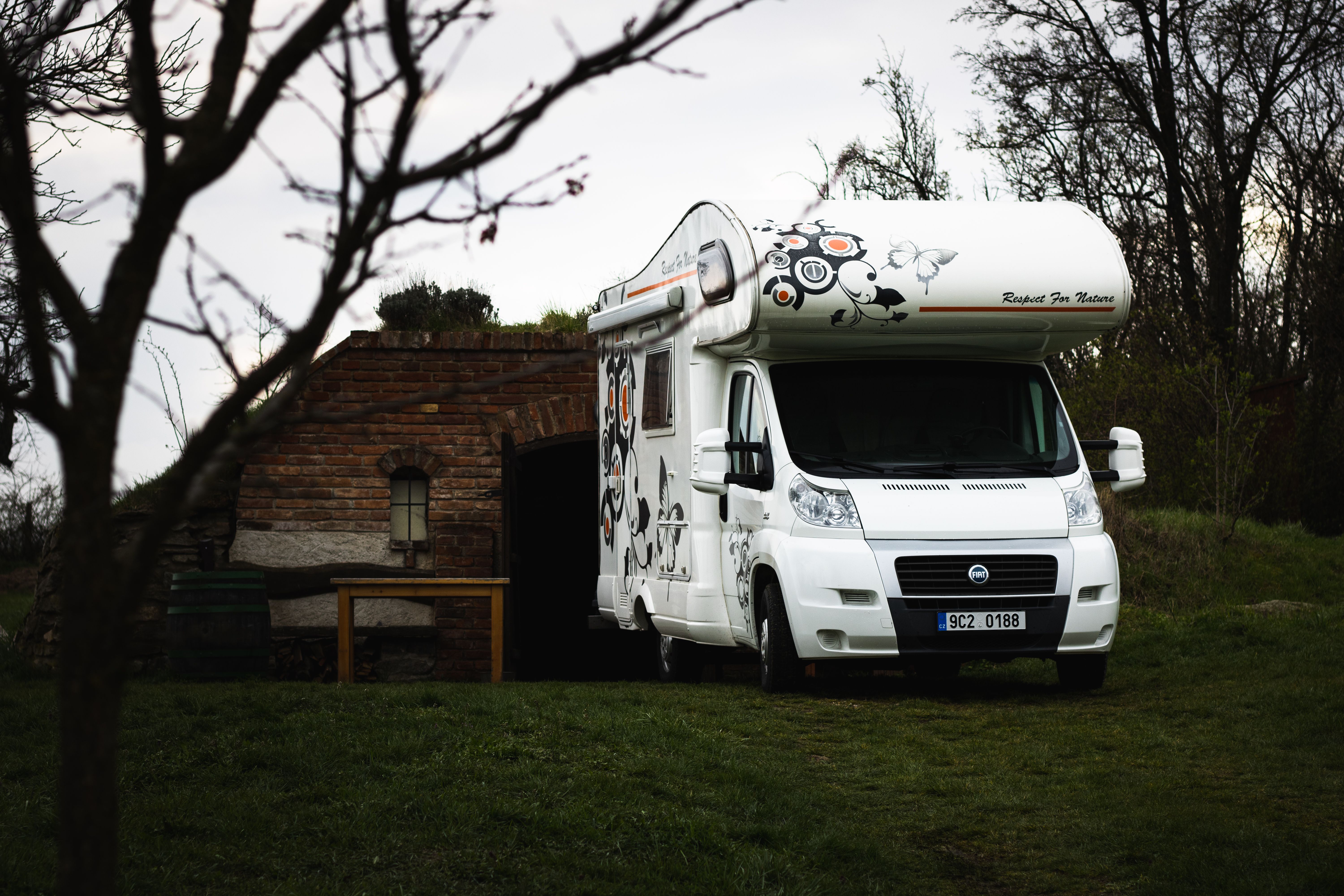 White RV Car · Free Stock Photo