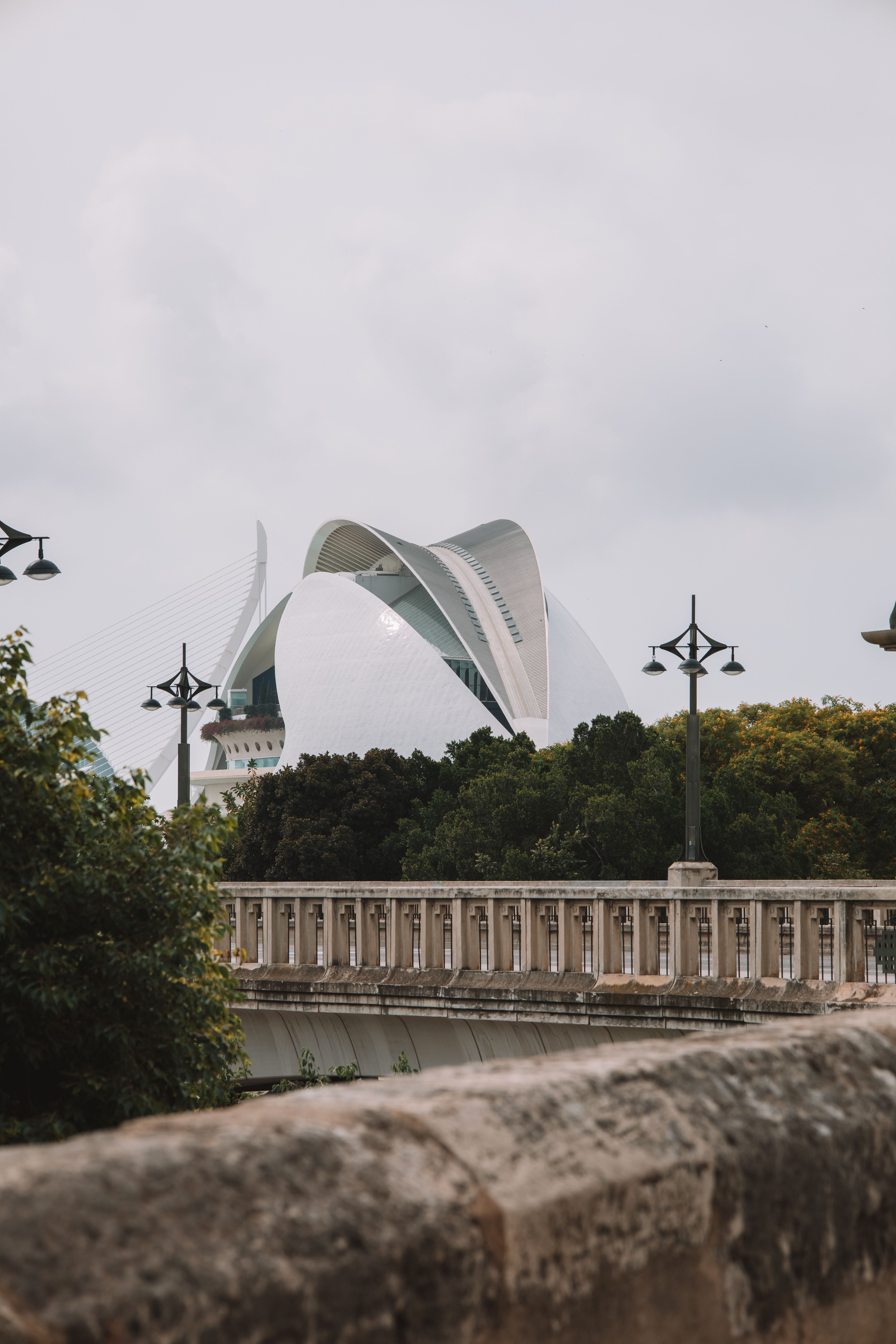 The Valencia Opera House Under Blue Sky · Free Stock Photo