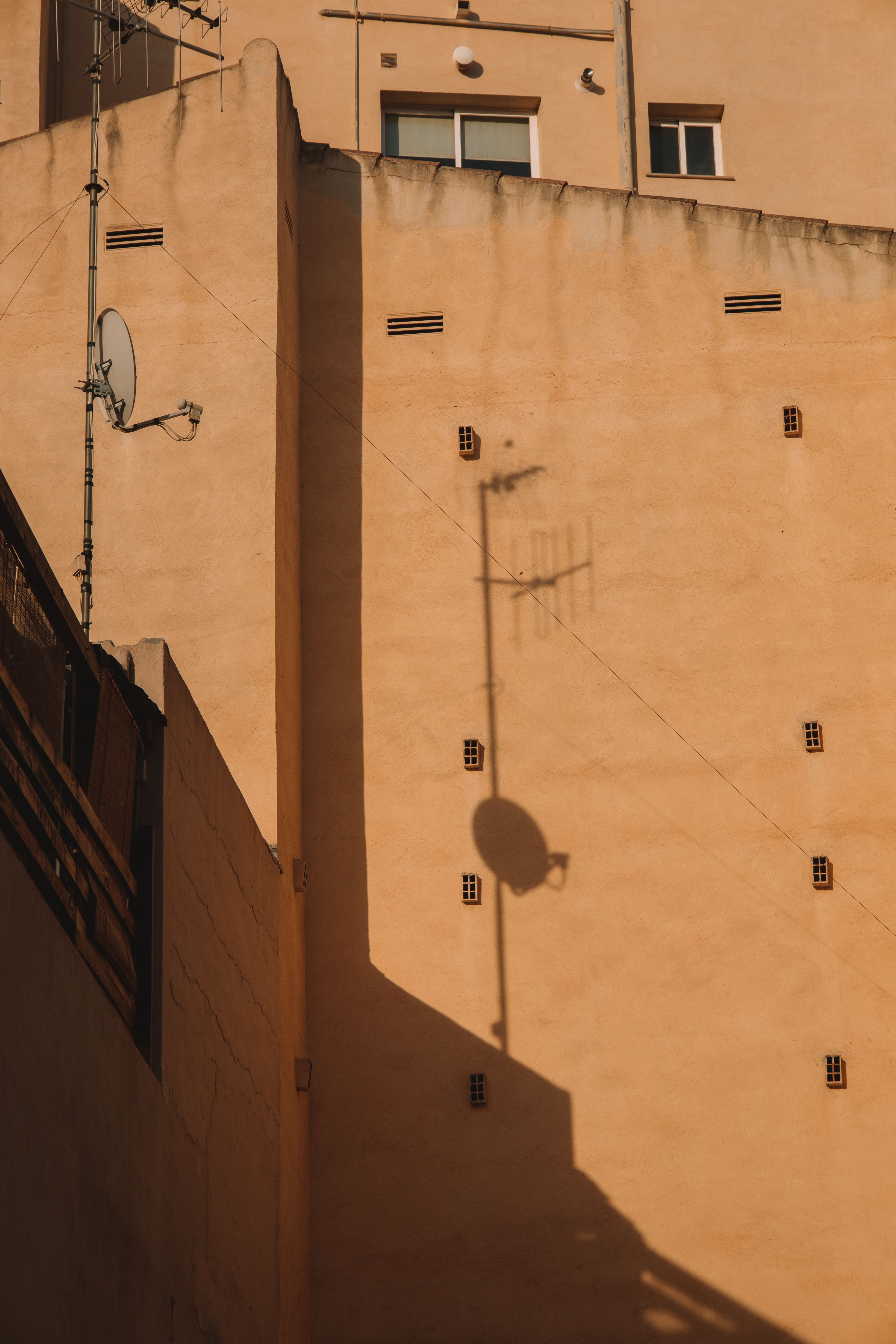 Shadow of Antenna · Free Stock Photo