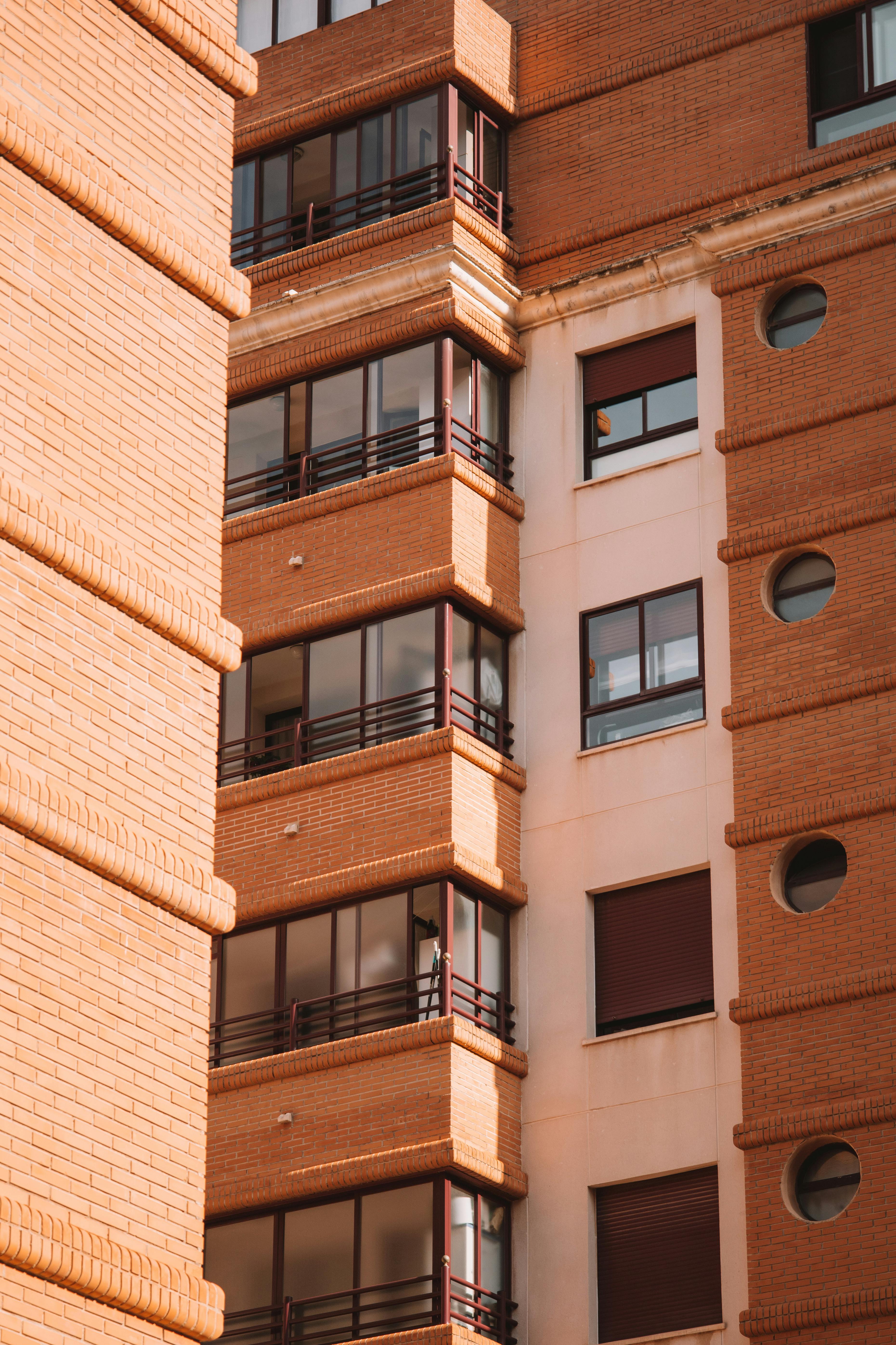 Bricked Residential Building · Free Stock Photo