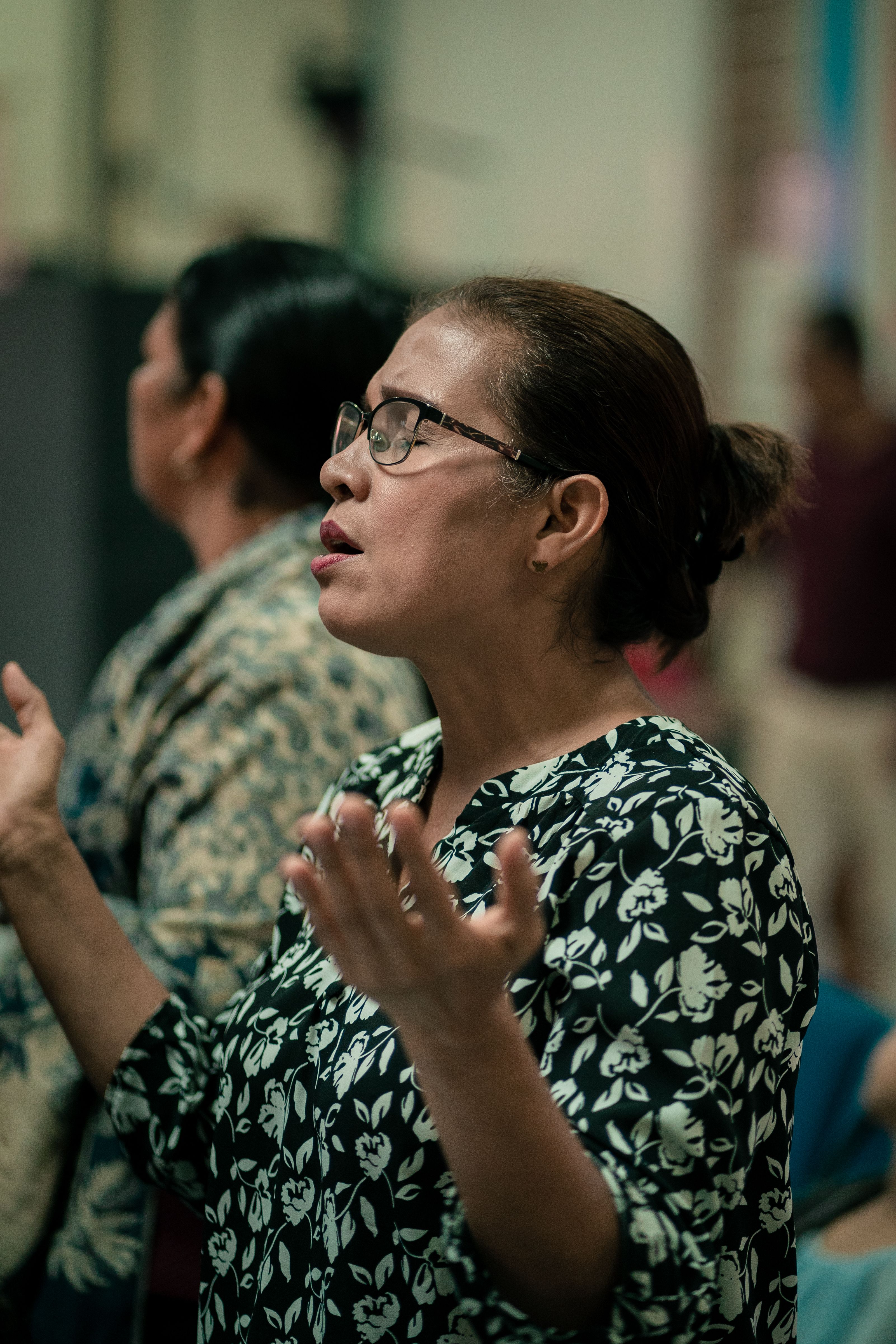 People Praying during Mass · Free Stock Photo