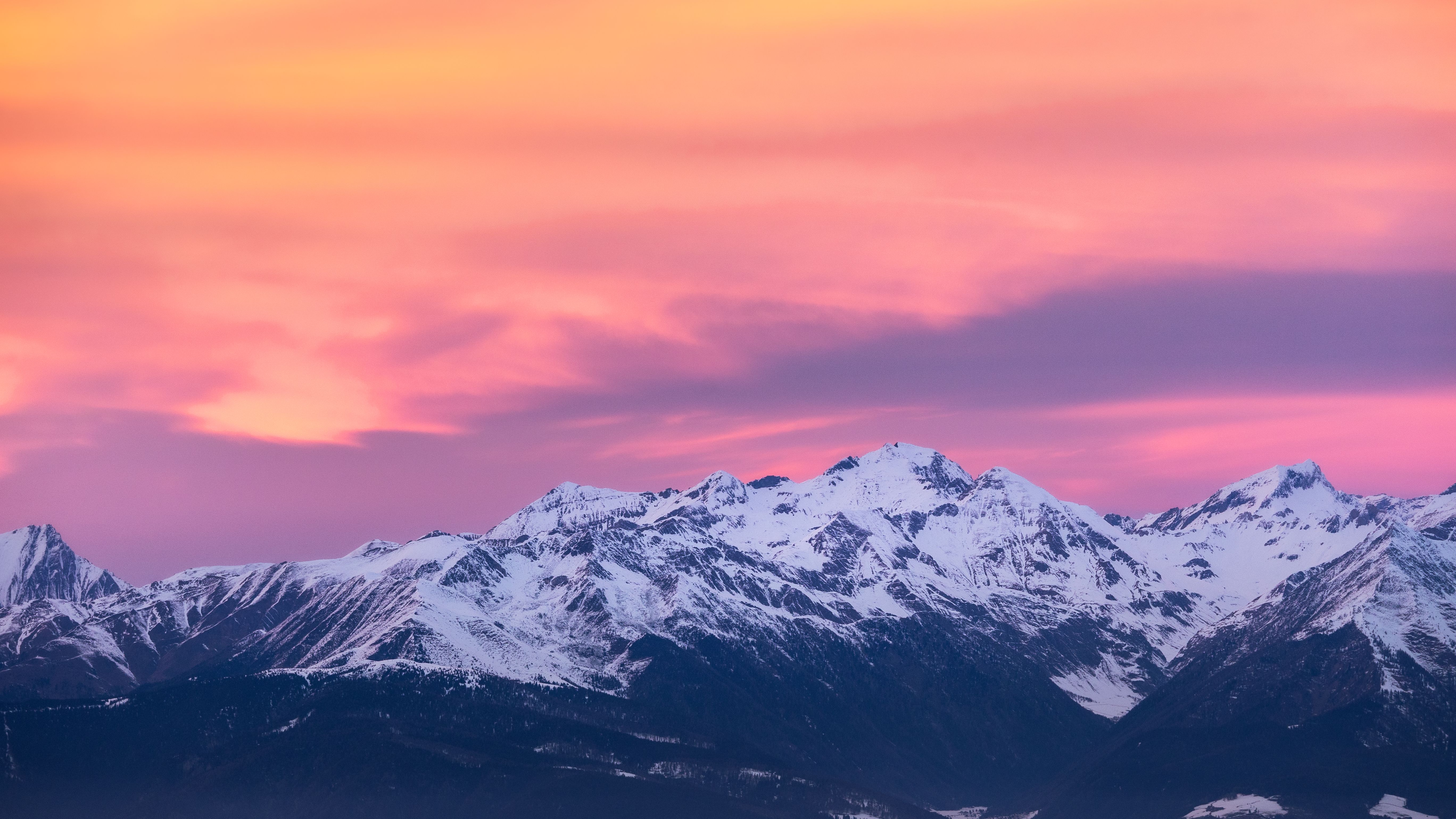 "Purple Alps" · Free Stock Photo