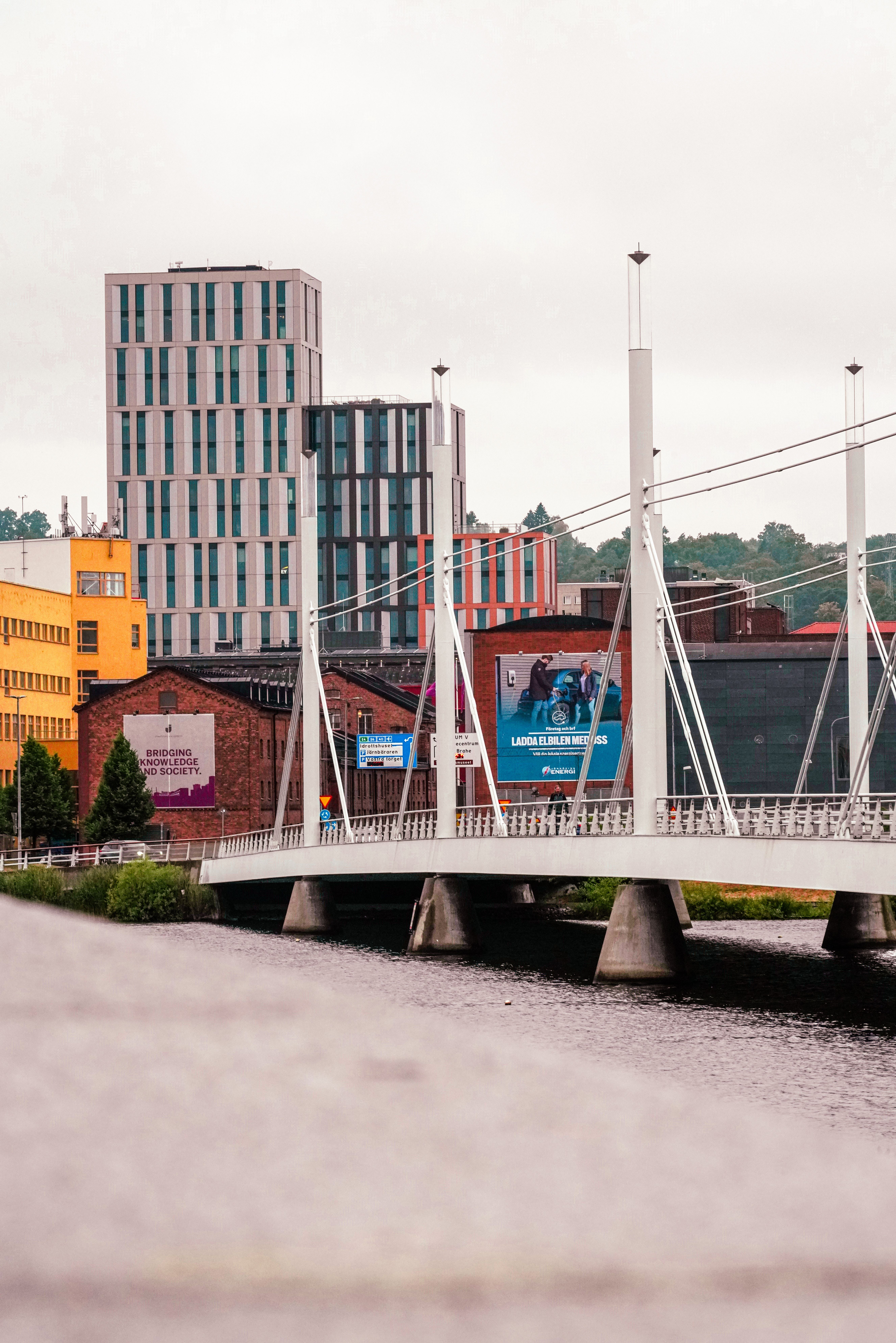 Concrete Bridge in Jonkoping, Sweden · Free Stock Photo