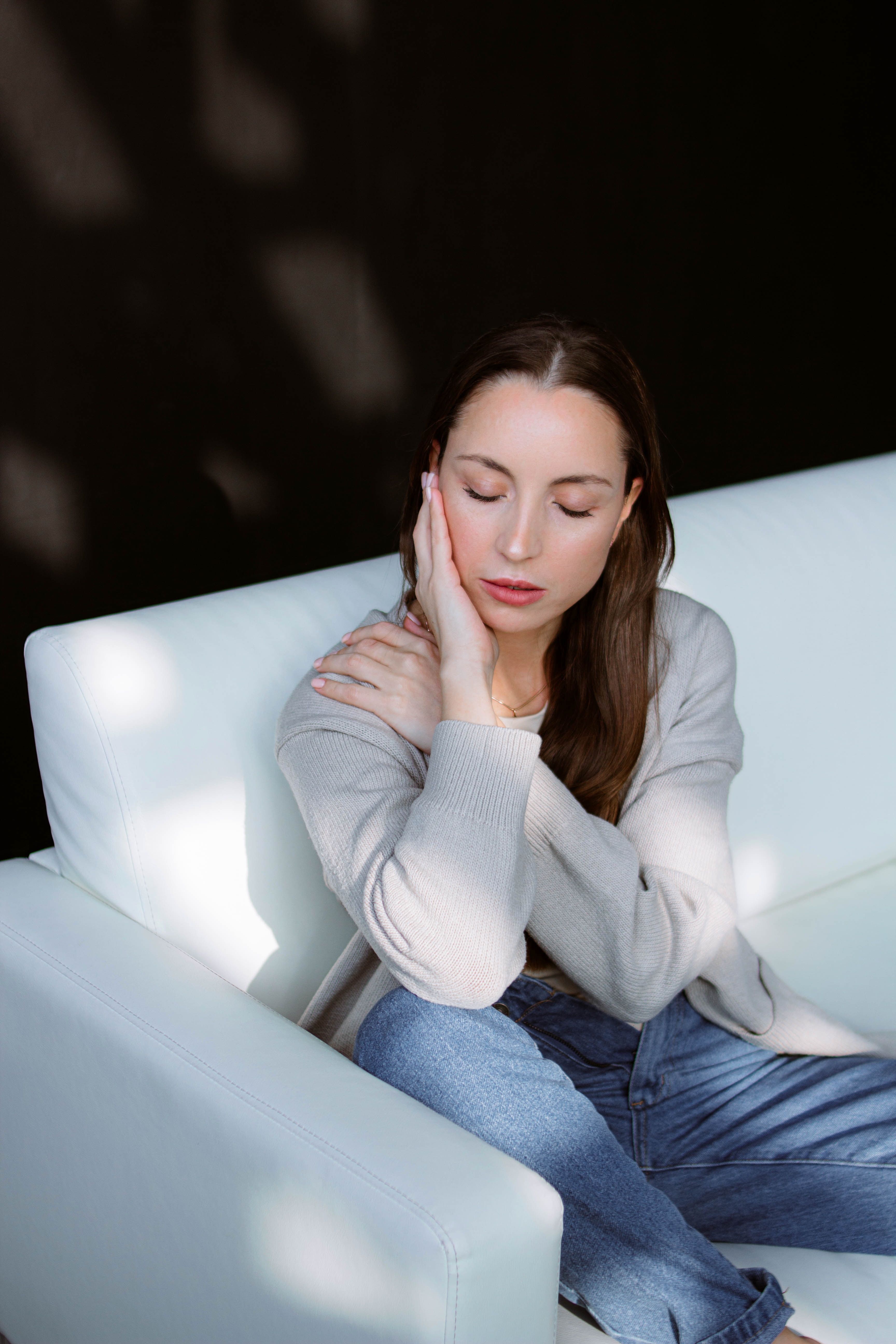 Woman with Headache · Free Stock Photo